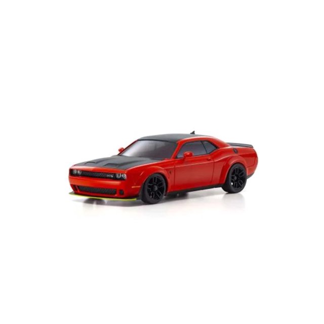 Kyosho ASC MA020W DODGE CHALLENGER SRT HELLCAT REDEYE Tor-Red Body ...