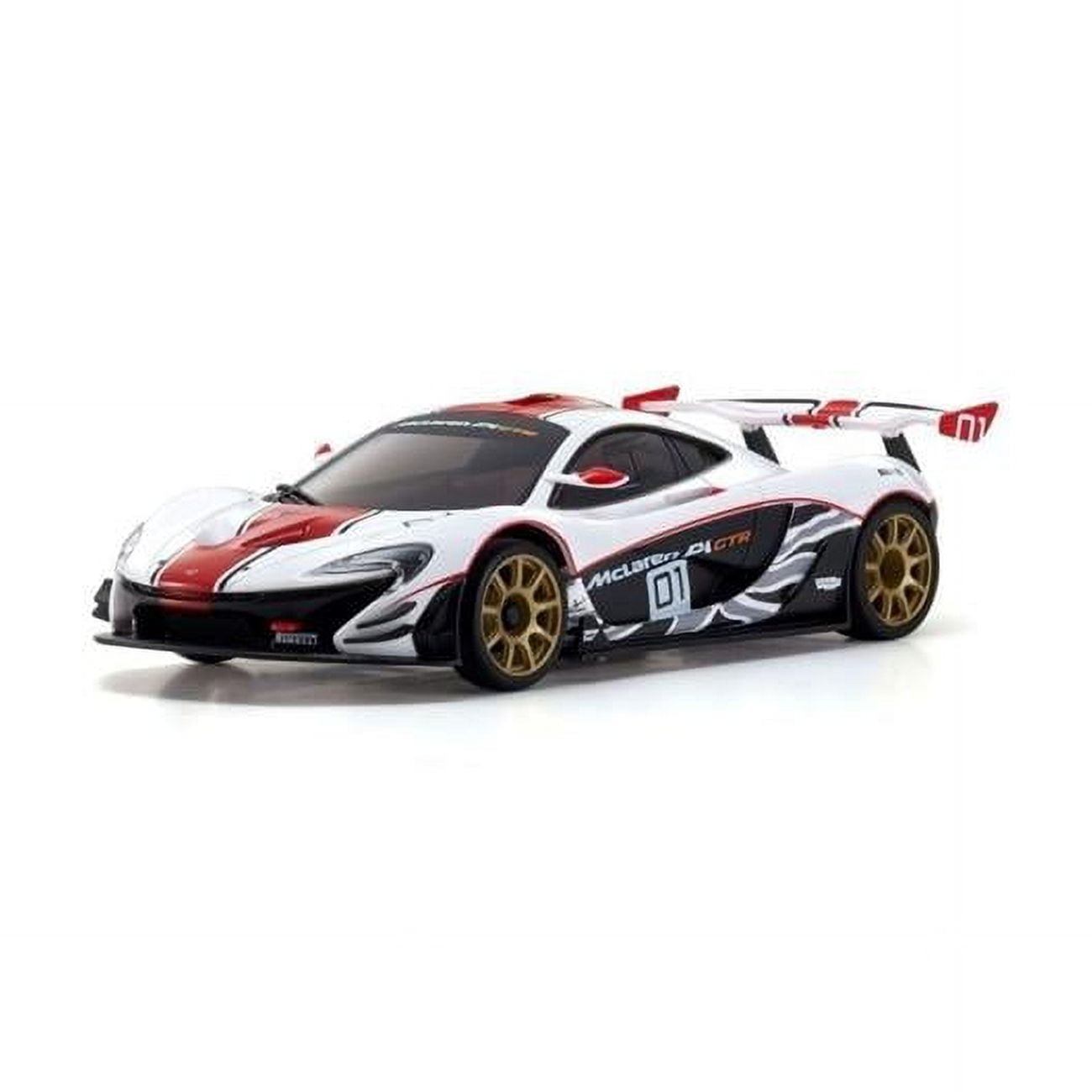 Kyosho KYOMZP253WR Auto Scale MR-03W-MM Mini-Z McLaren P1 GTR RC Car ...