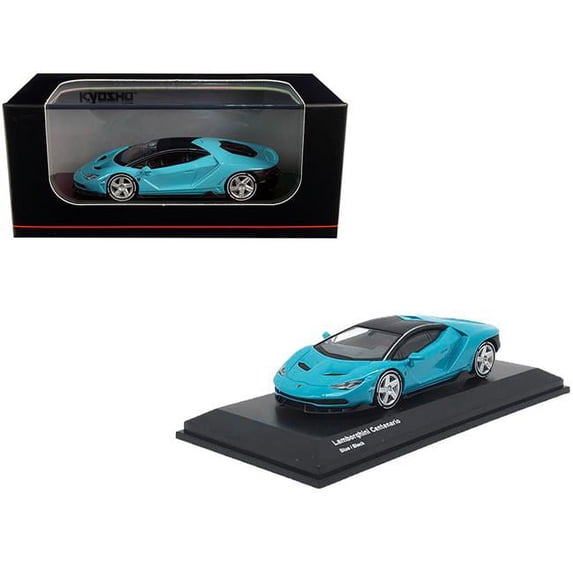 Kyosho KS07065A4 Lamborghini Centenario Light Blue with Black Top 1-64 ...