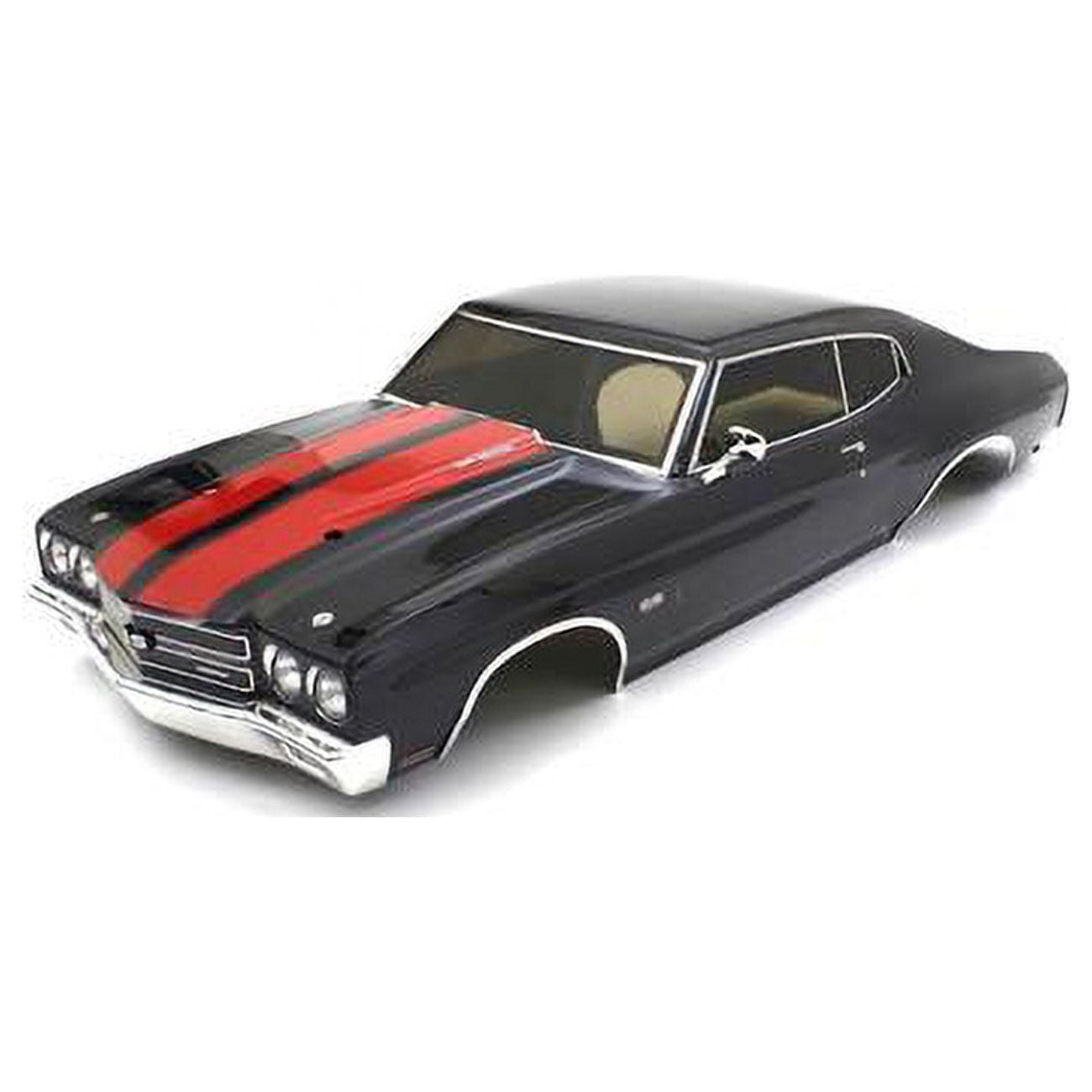 Kyosho KYOFAB702BK Factory-Painted Chevy Chevelle SS454LS6 Tuxedo Black ...