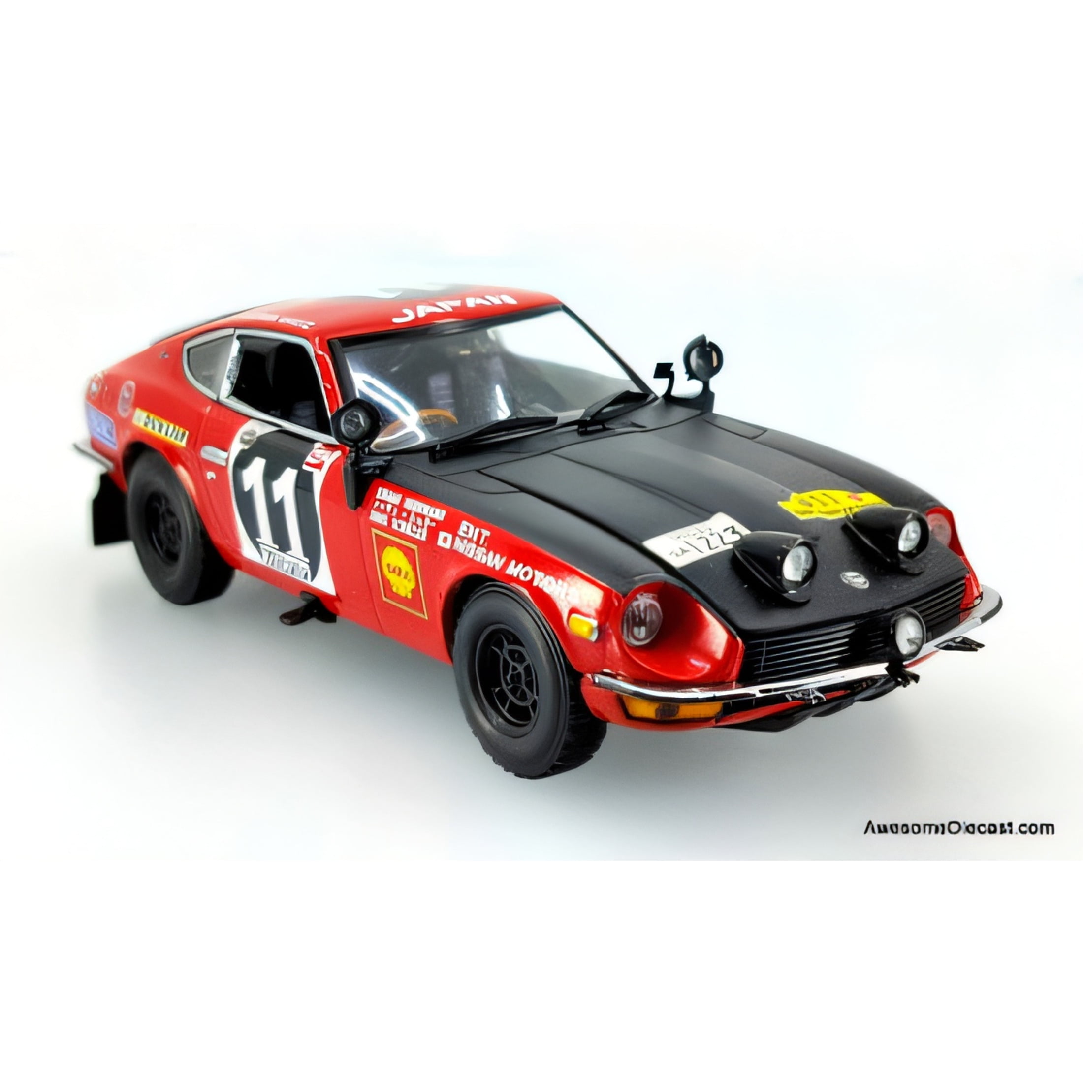 Kyosho (Museum Collection) 1:43 Datsun 240z #11, 1971 Safari Rally ...