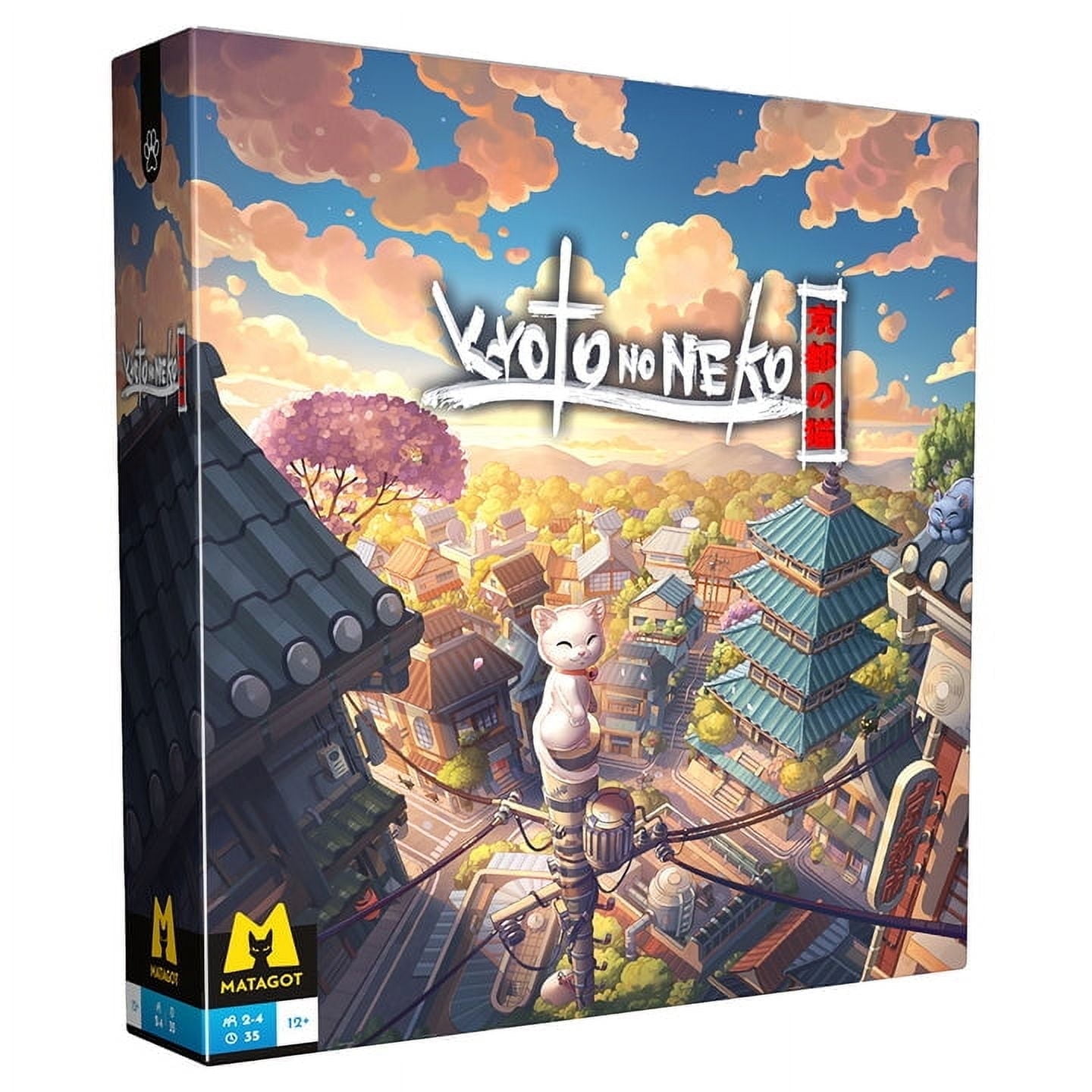 Kyoto-No-Neko Strategy Board Game for Ages 12+, from Asmodee - Walmart.com