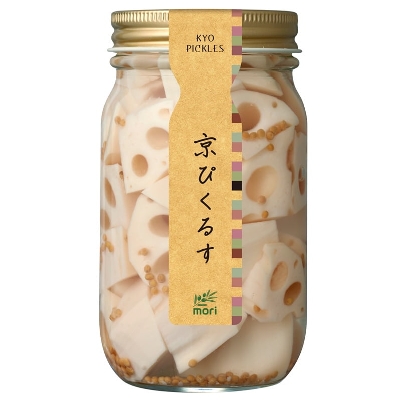 Kyoto Pickles Mori, Mild Sour, Lotus Roots Pickles, 110g(3.88oz) 1Pack ...