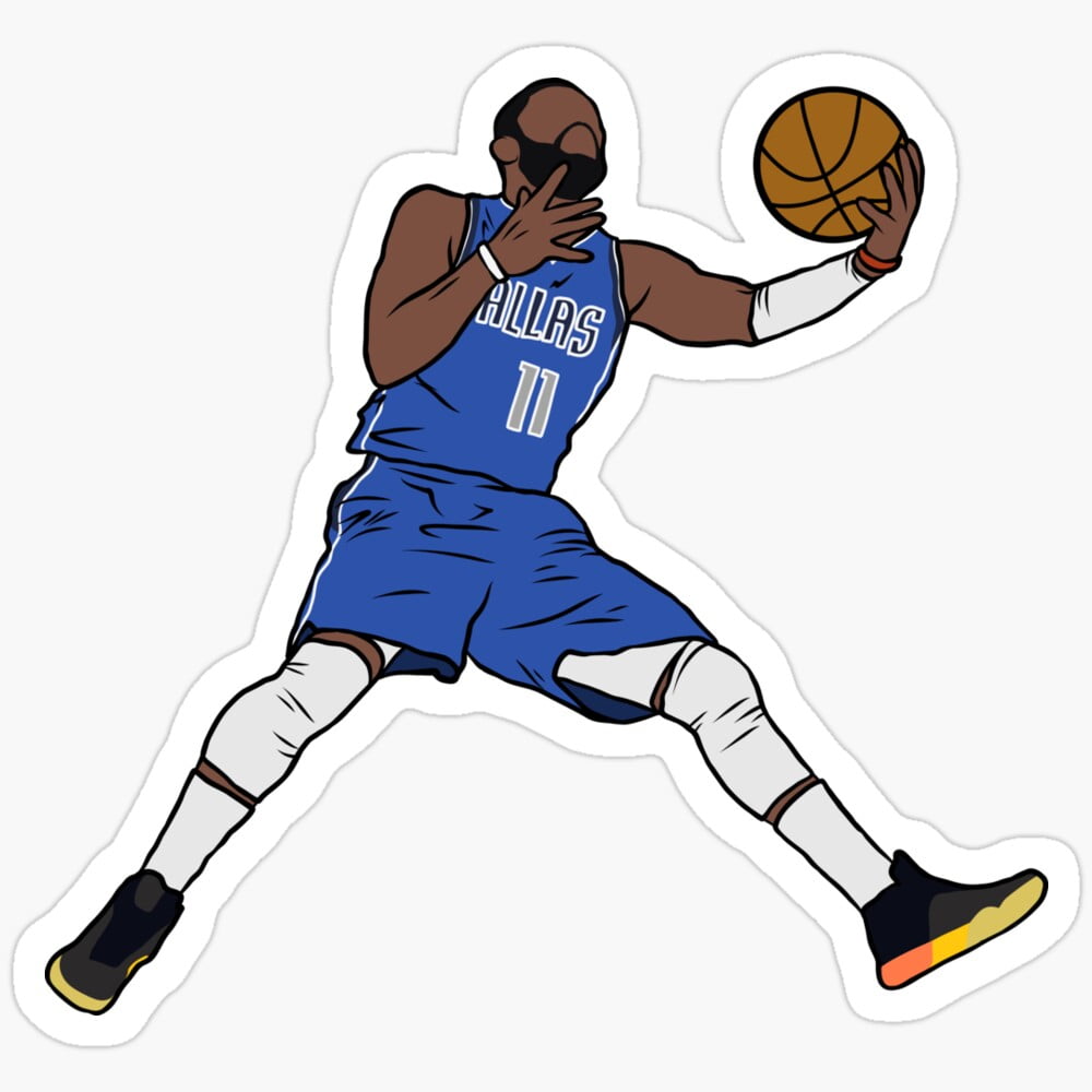 Kyrie Irving Dallas Layup 2 Sticker Phone Decal Water Bottle Stickers ...