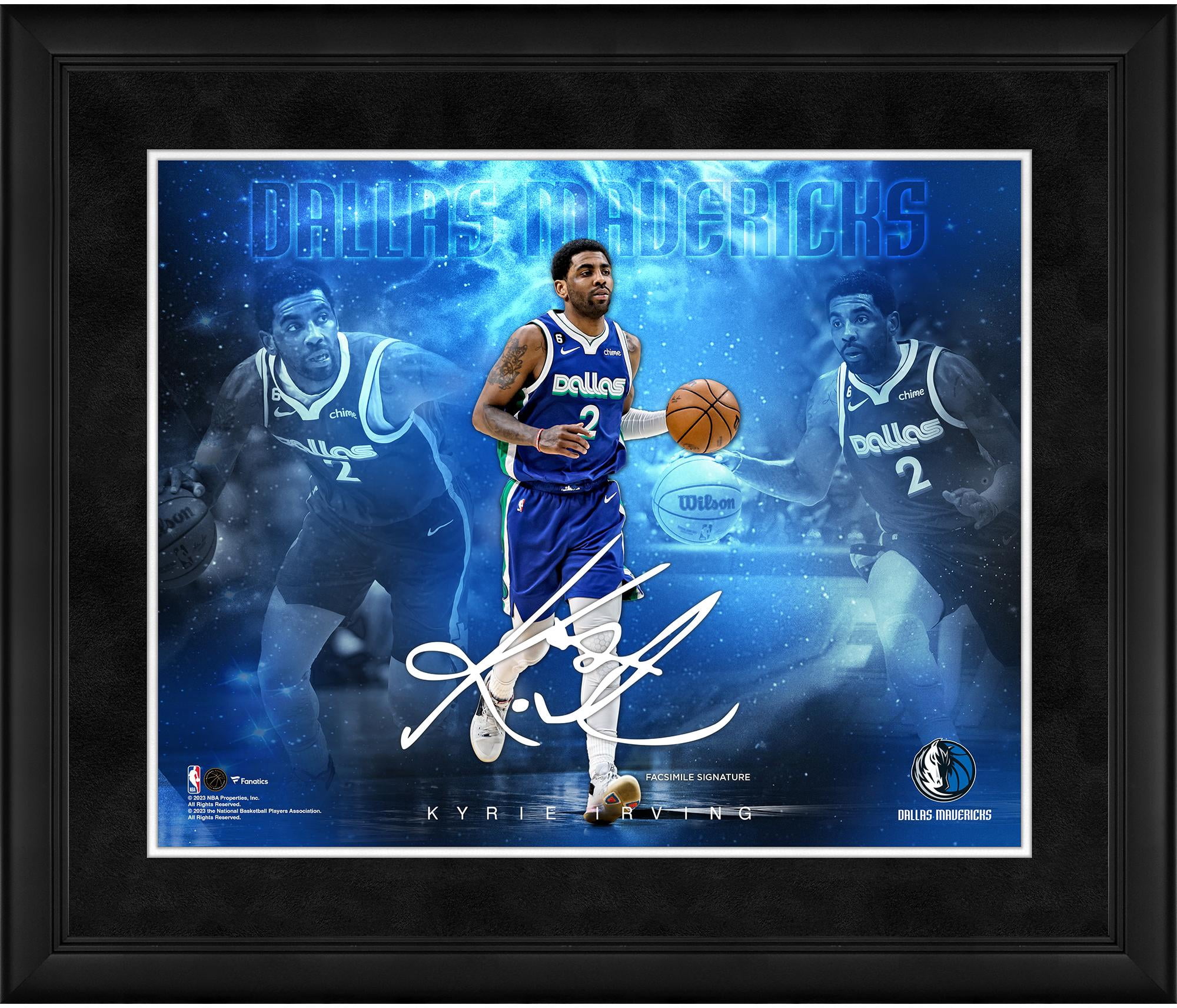 Kyrie Irving Dallas Mavericks Framed 16" x 20" Stars of the Game ...