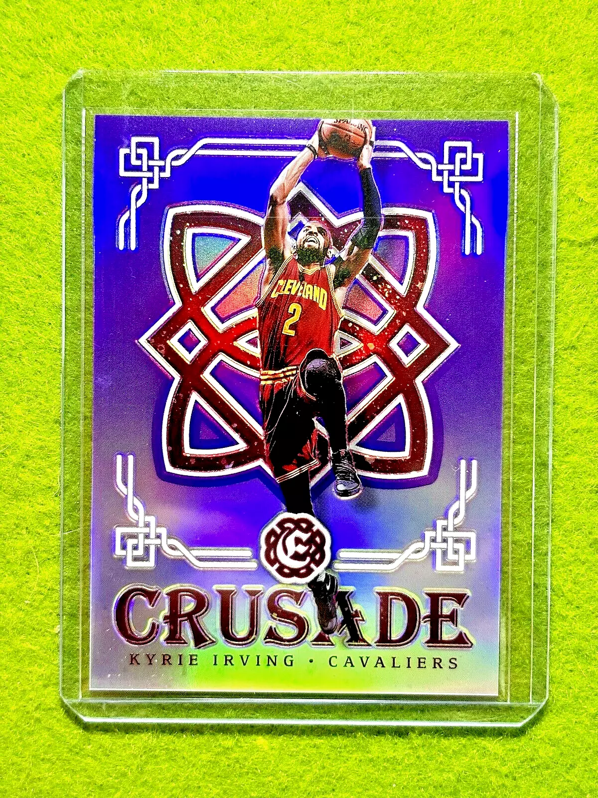 Kyrie Irving PURPLE PRIZM #/49 CRUSADE SSP CARD CAVS 2016 Excalibur ...