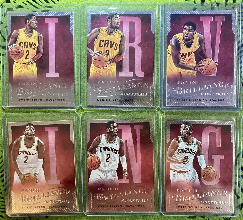 Kyrie Irving ROOKIE CARD Spellbound SET 2012-13 Brilliance RC SP Lot I ...