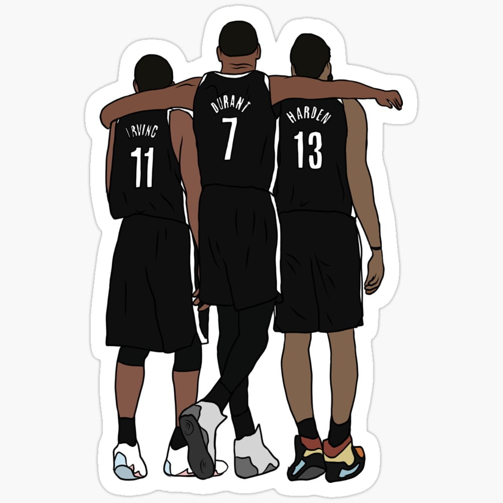 Kyrie, Kd & The Beard Sticker Phone Decal Water Bottle Stickers Car ...