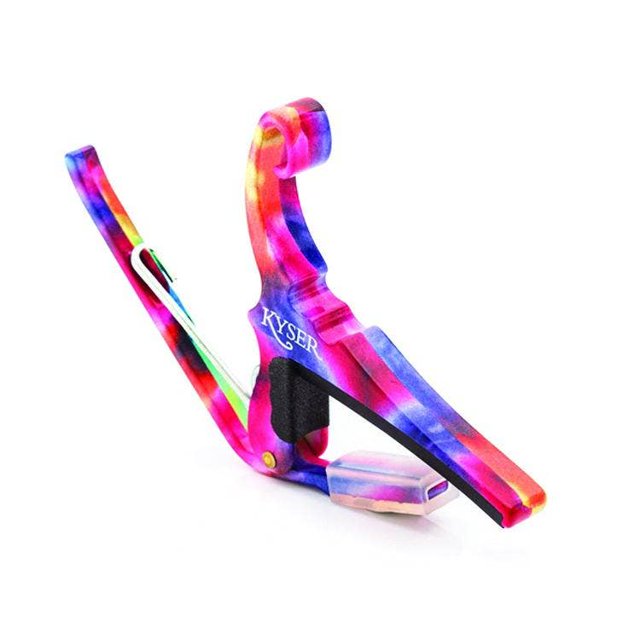 Kyser Quick-Change 6-String Capo, Tie Dye - Walmart Business Supplies