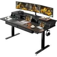Homall Electric Standing Desk with Storage Drawer, Height Adjustable ...