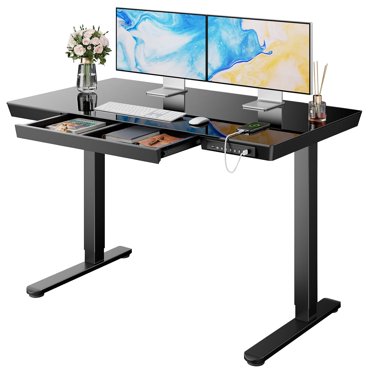 Ameriwood Home Standing Computer Desk - 42 Height - Walmart.com