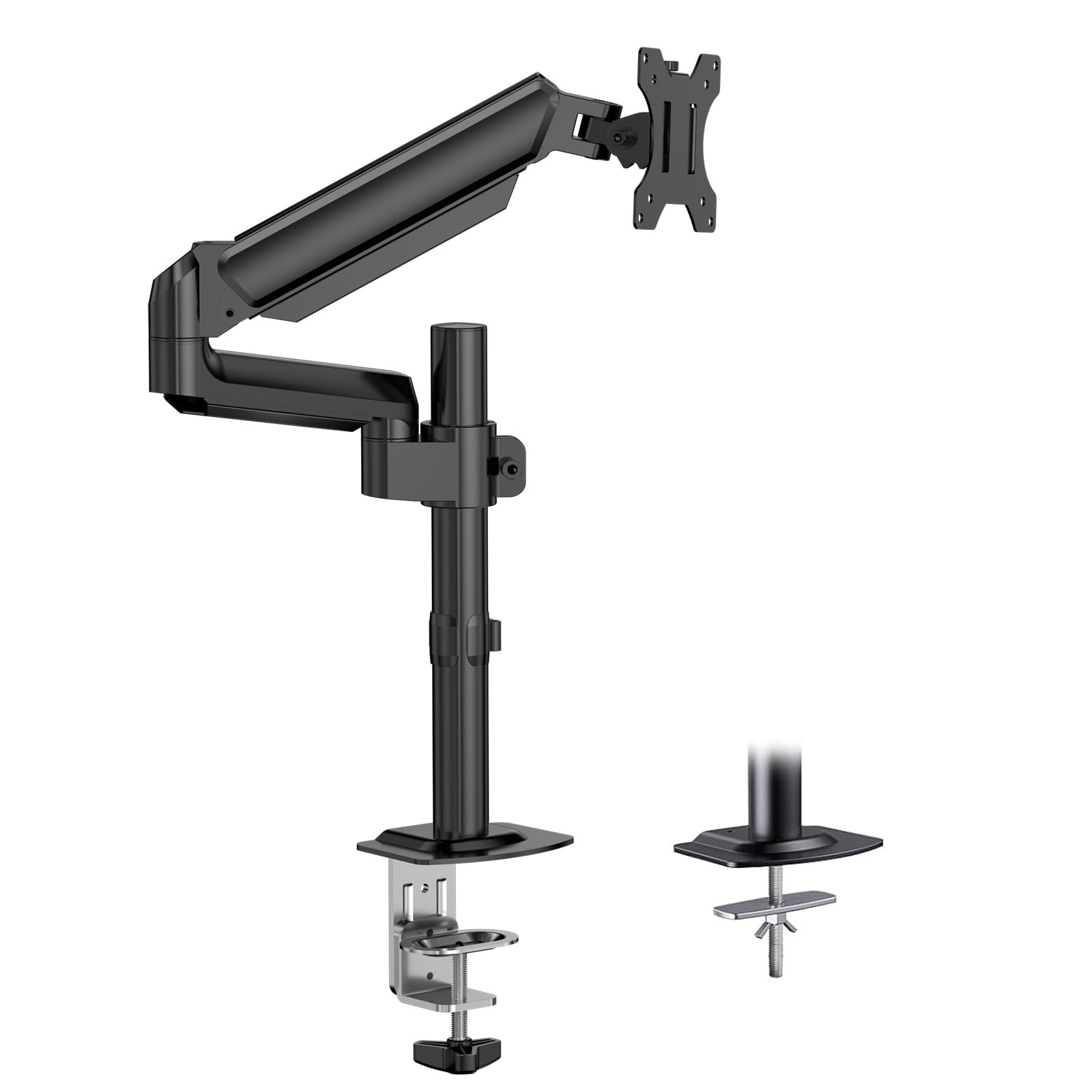 Kyspho Single Monitor Arm, Tall Computer Monitor Stand for 13-32 Inch ...