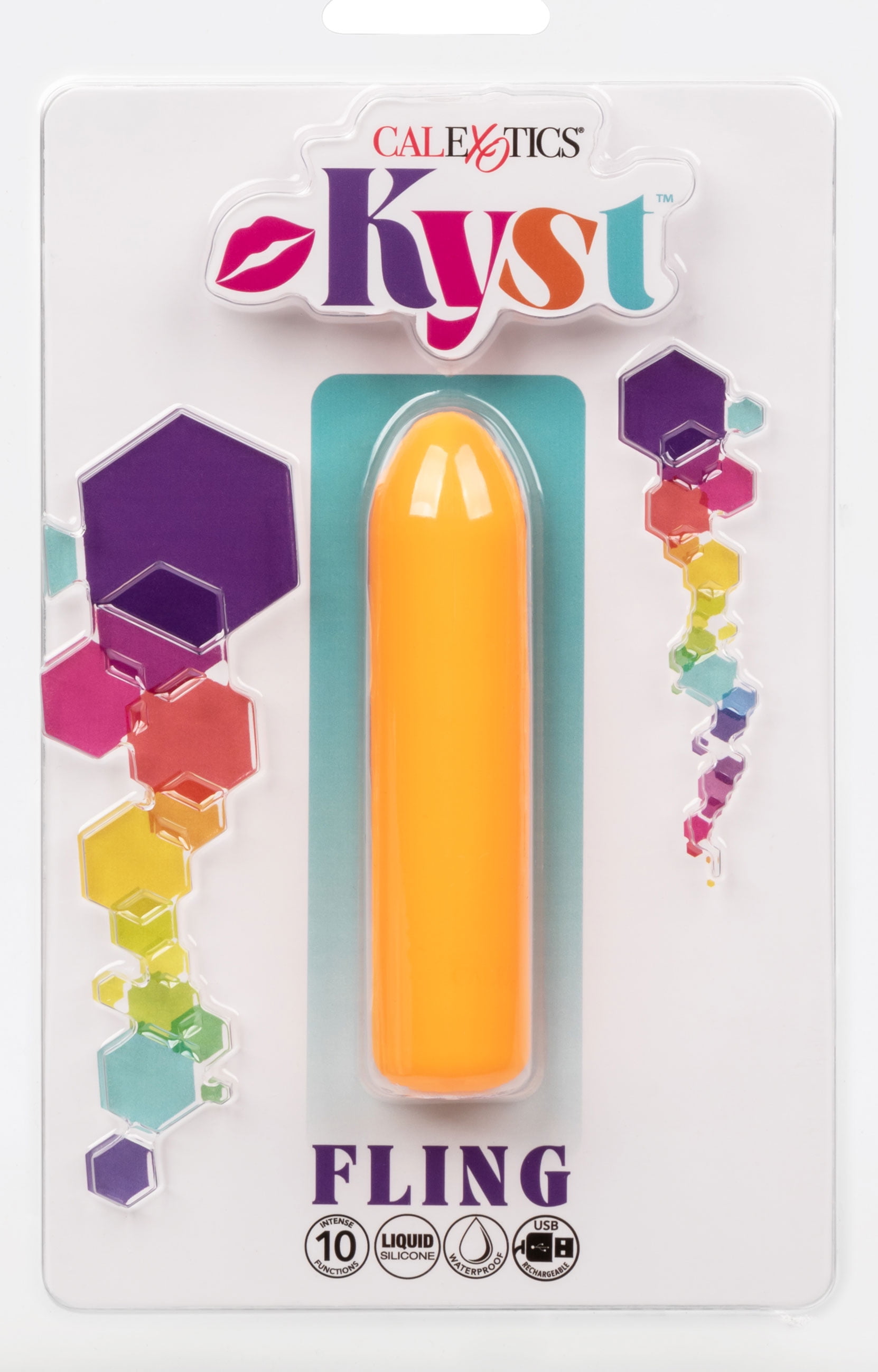 Kyst Fling Petite Massager - Orange - Walmart.com