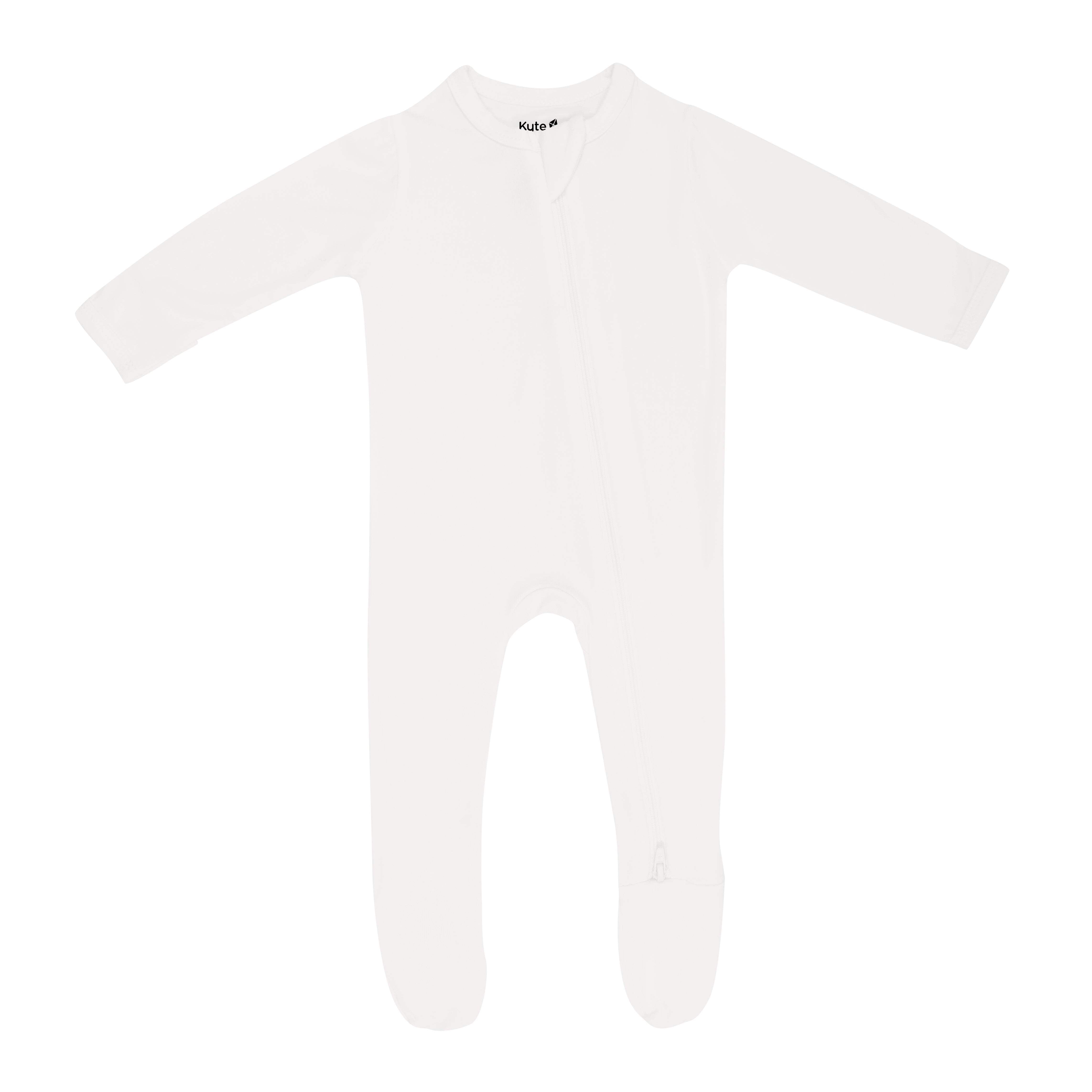 Kyte Baby Zippered Footie in Cloud - Walmart.com