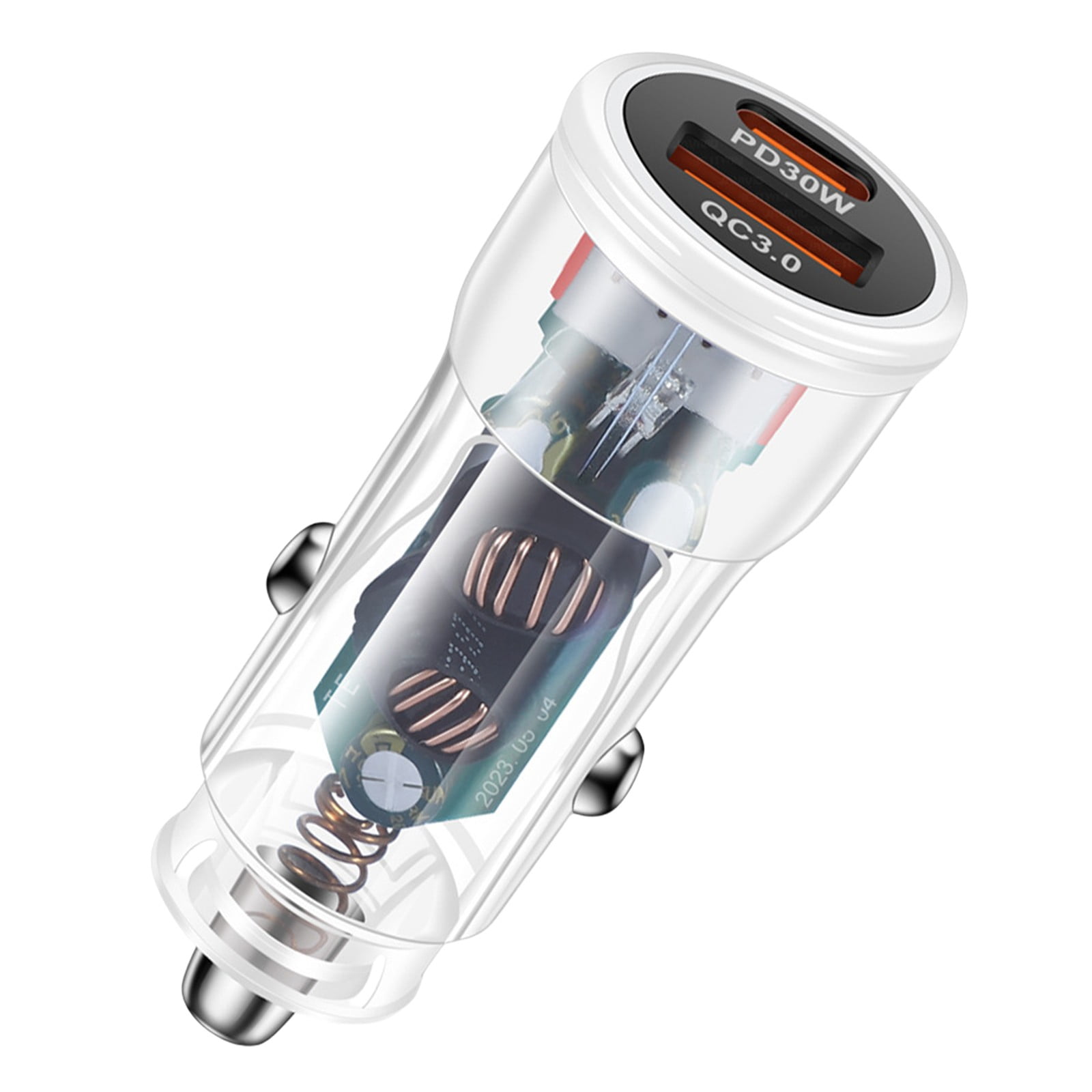 Kyusrd 48W USB+PD Fast Charging Mobile Phone Car Charger - Walmart.com