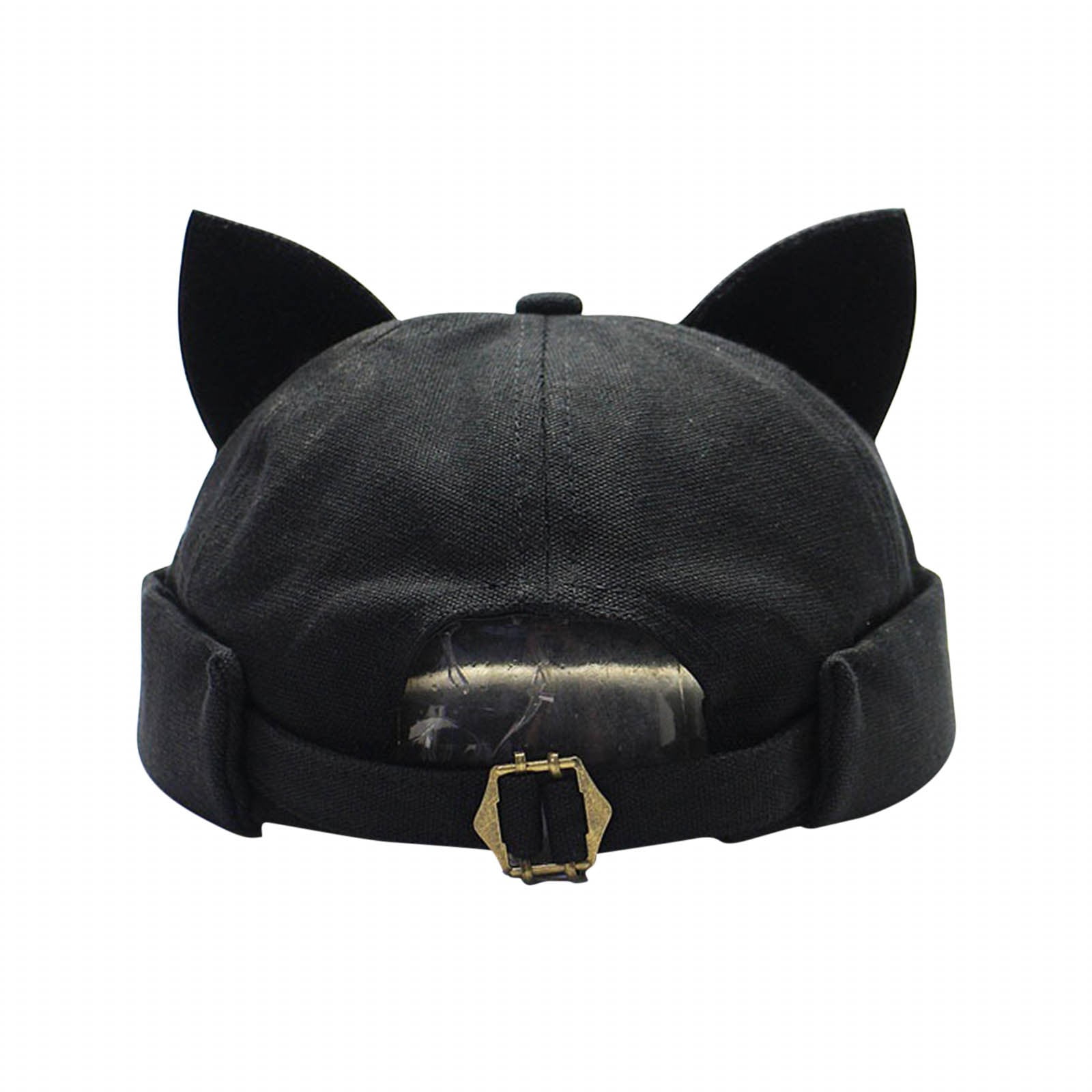 Kyusrd Brimless Docker Ears Hat Outdoor Sports Hats Worn Backwards ...