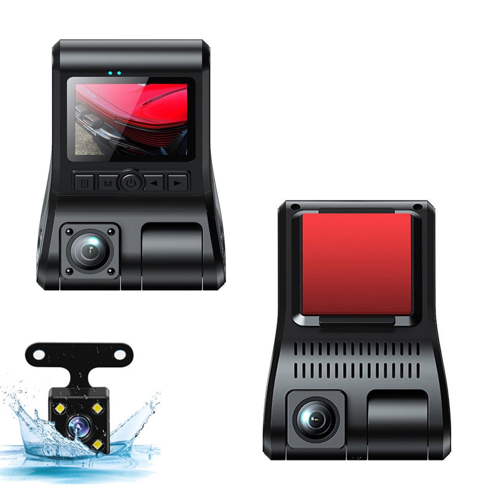 Kyusrd Gifts for Women Home Saving!Dash Cam,Camera FHD 1080P,3 Channel ...