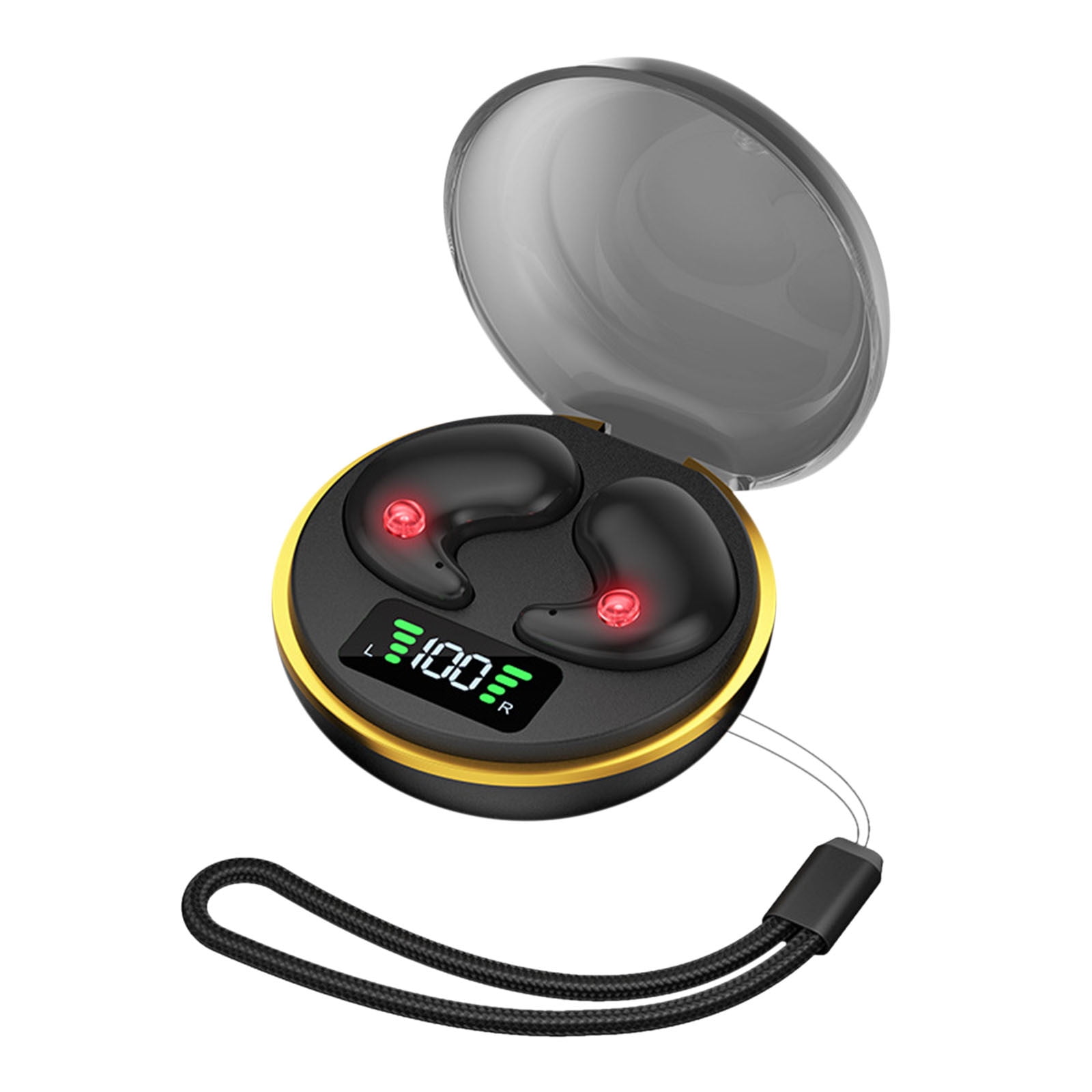 Kyusrd New Bluetooth Headphones Sleep Headphones Digital Invisible Mini ...