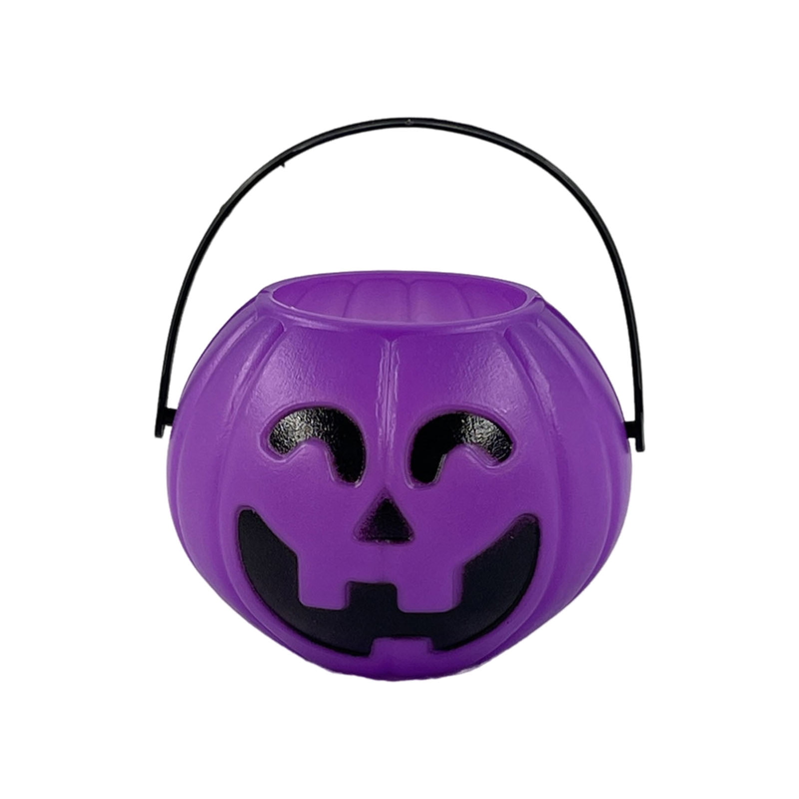 Kyusrd Halloween Pumpkin Bucket 1Pc Small Plastic Pumpkin Bucket For ...