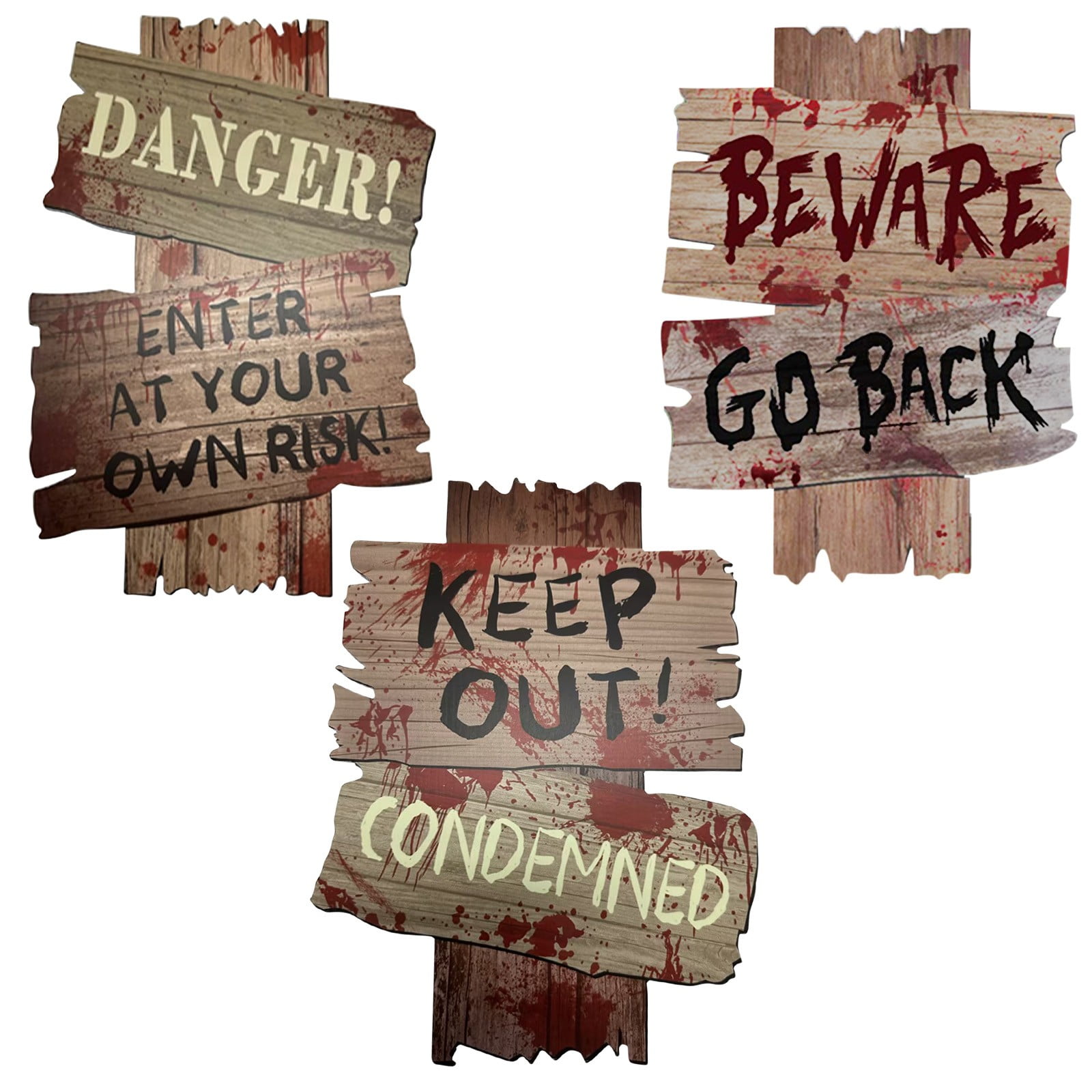 Kyusrd Halloween Decorations Deals 2025!3PCS Halloween Yard Signs ...