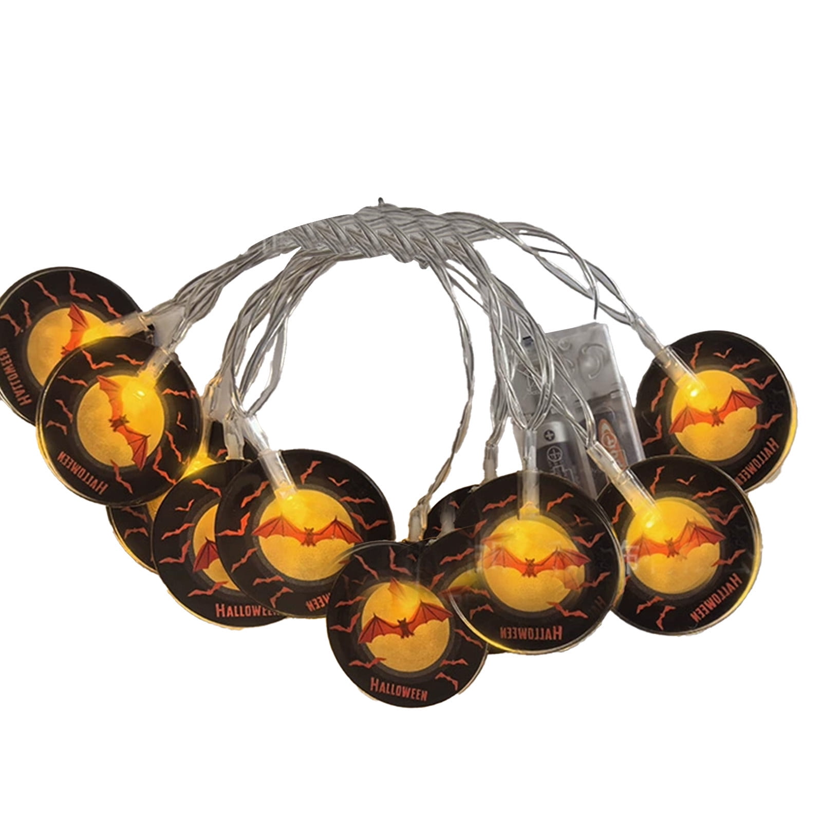 Kyusrd Halloween Decorations Deals 2025!LED Halloween String Lights ...