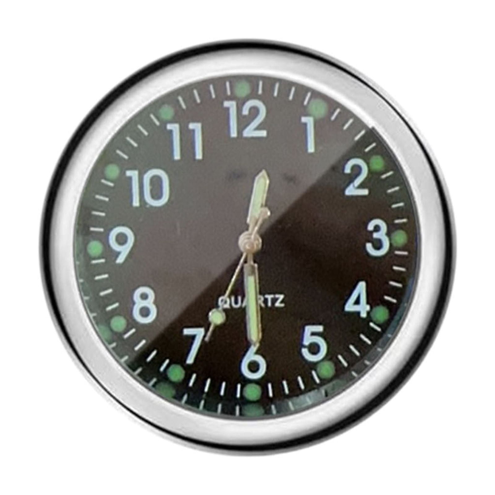 Kyusrd Mini Car Clock Stick Dashboard Luminous Vent Analog Clocks Small Pocket Clock Decorations ...