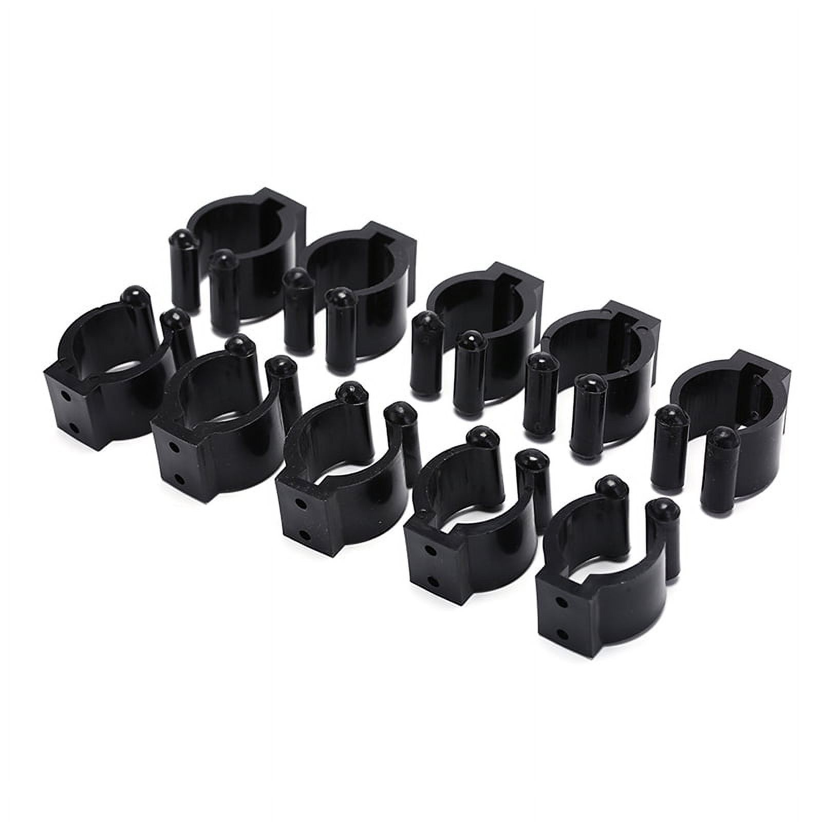 (L) 10PCS Plastic Billiards Snooker Cue Locating Clip Holder for Pool ...