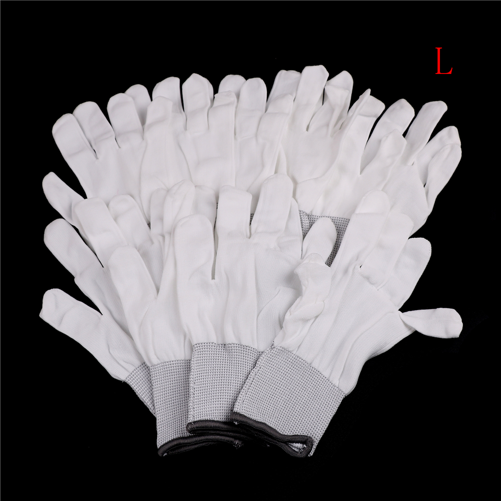 (L) 5pair Anti static ESD electronic working Gloves pu coated palm coated finger - Walmart.com