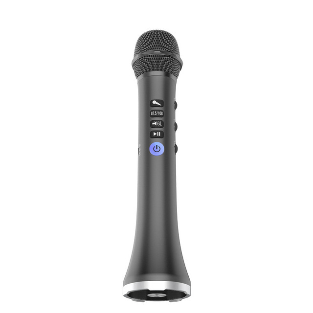 L-698 Wireless Karaoke Microphone Bluetooth Speaker 2in1 Handheld Sing ...