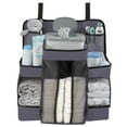 L.A. Baby Diaper Stacker, Gray Solid Print, Change Organizer, Wipe ...