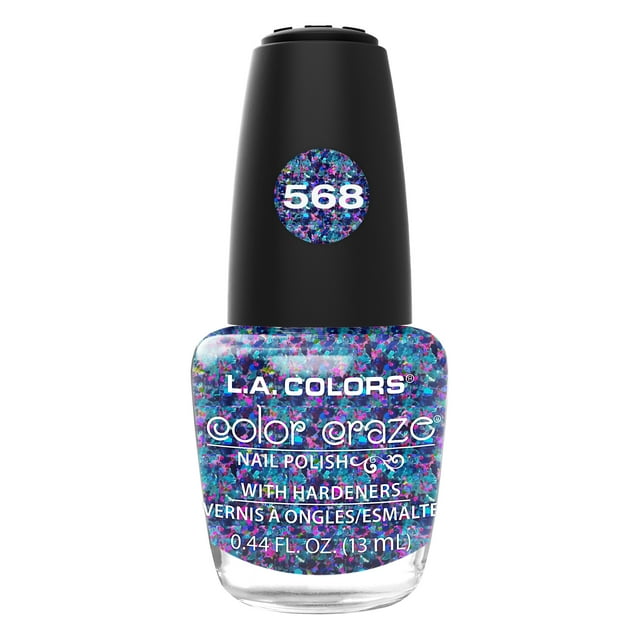 L.A. COLORS Color Craze Nail Polish, Fancy Pants, 0.44 fl oz - Walmart.com