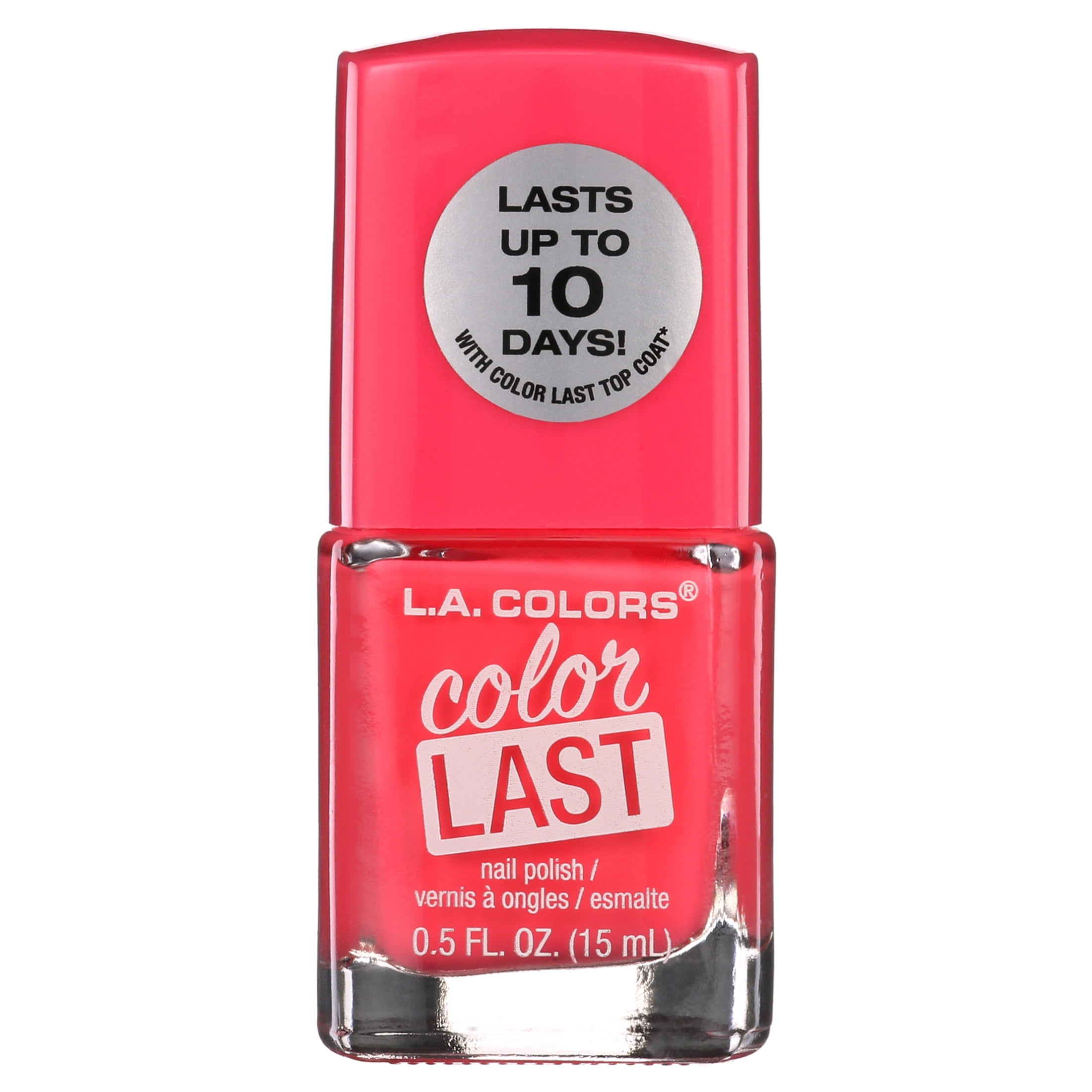 L.A. COLORS Color Last Nail Polish, Never Ending, 0.5 fl oz - Walmart.com