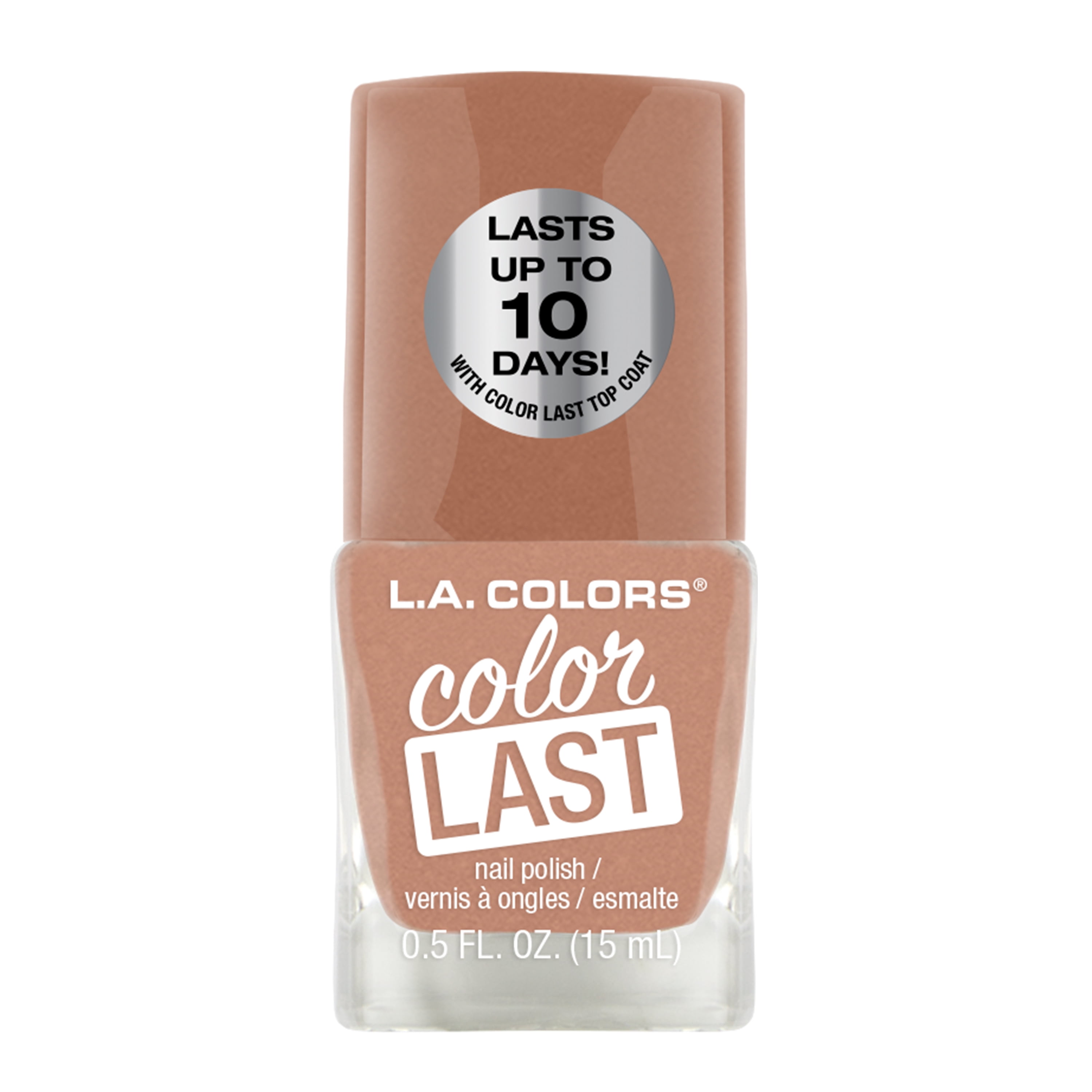 L.A. COLORS ColorLast Nail Polish, Brazen, 0.50 fl oz - Walmart.com