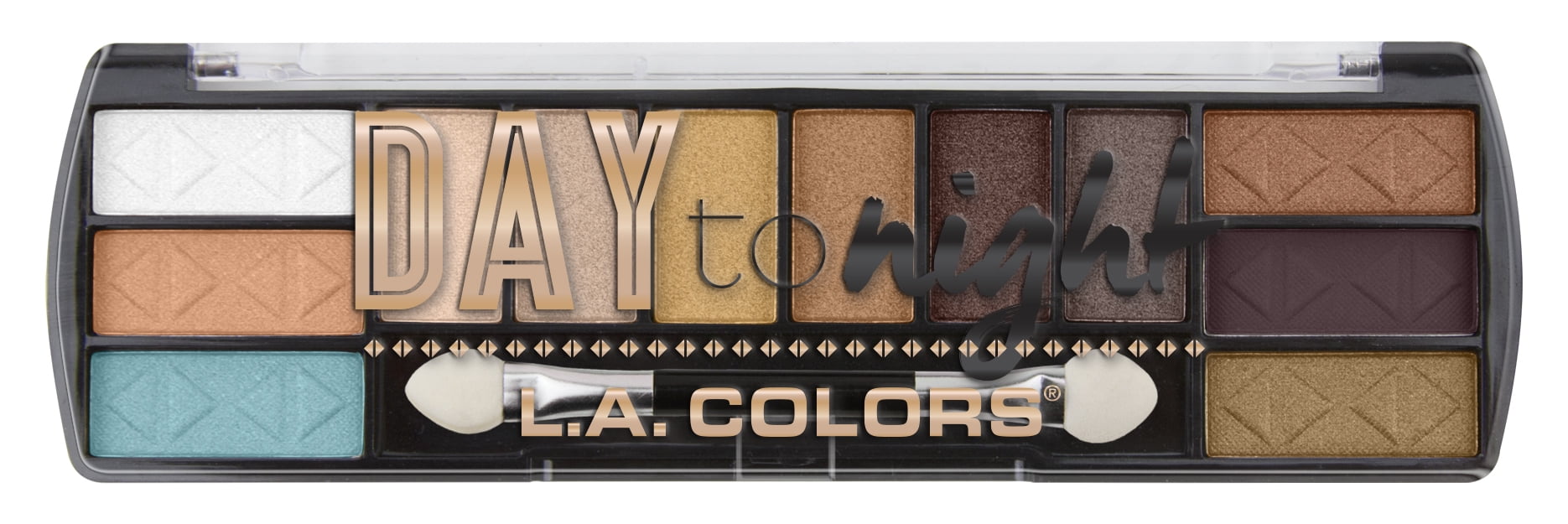 L.A. COLORS Day to Night Eyeshadow Palette, Sunset, 0.28 fl oz ...