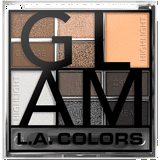 L.A. COLORS 10 Color Eyeshadow Palette, Glam, Matte Makeup Shades, 0.56 ...