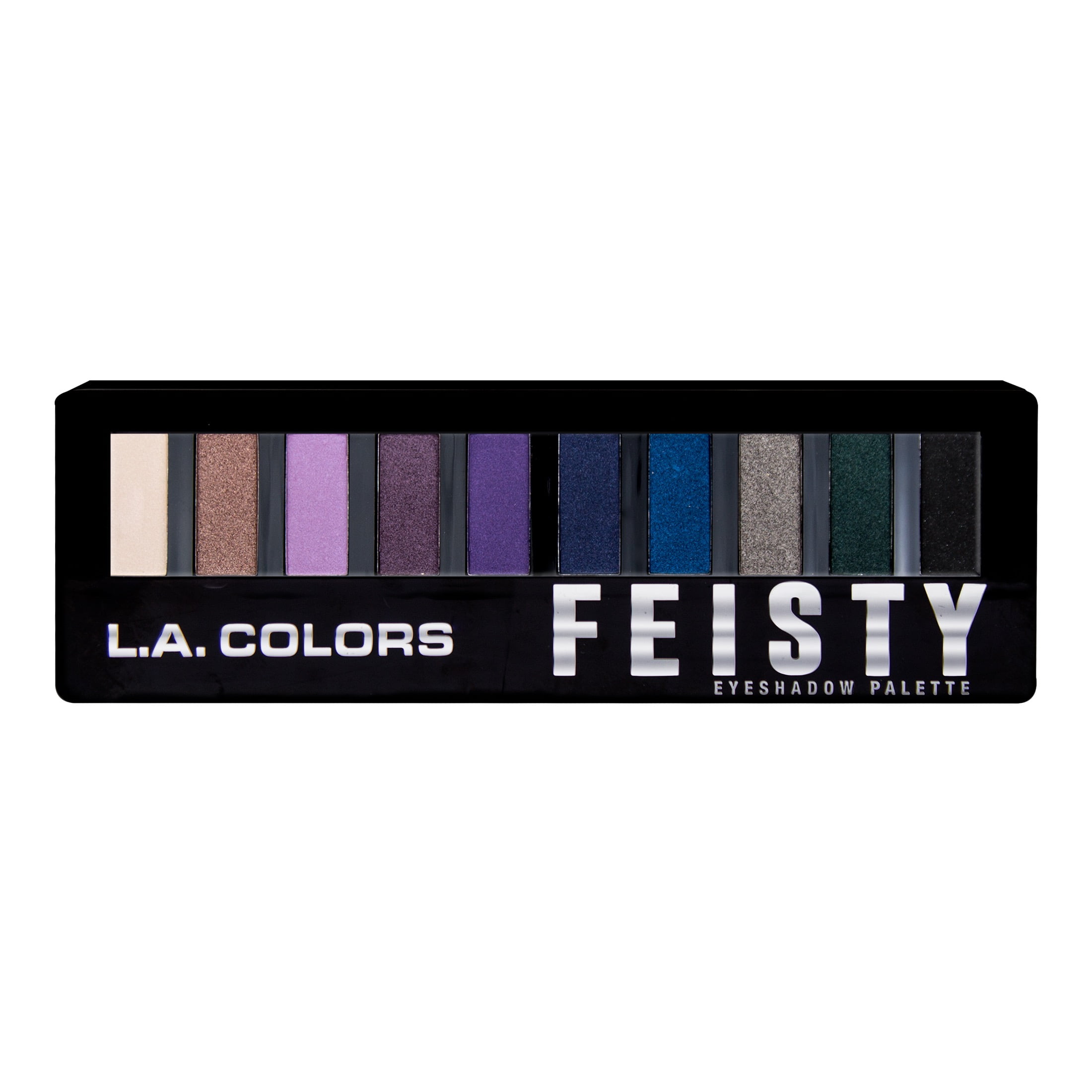 L.A. COLORS Eyeshadow, Personality Palette, Feisty, 0.58 oz - Walmart.com