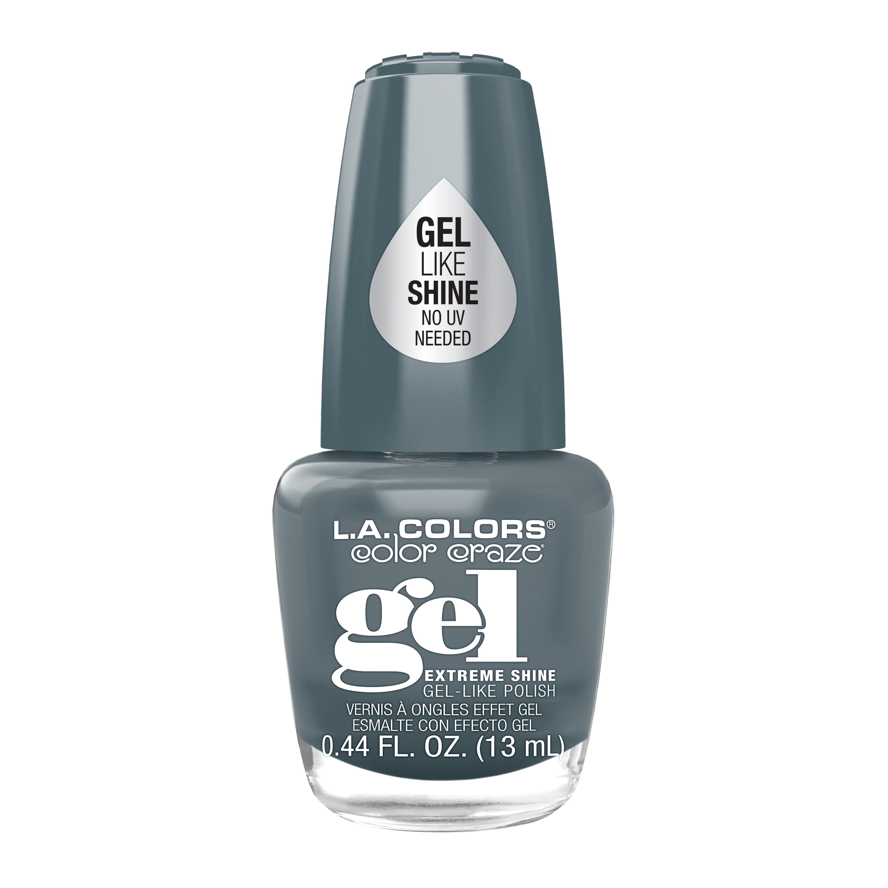 L.A. COLORS Gel-Like Nail Polish, Blue Moon, 0.44 fl oz - Walmart.com