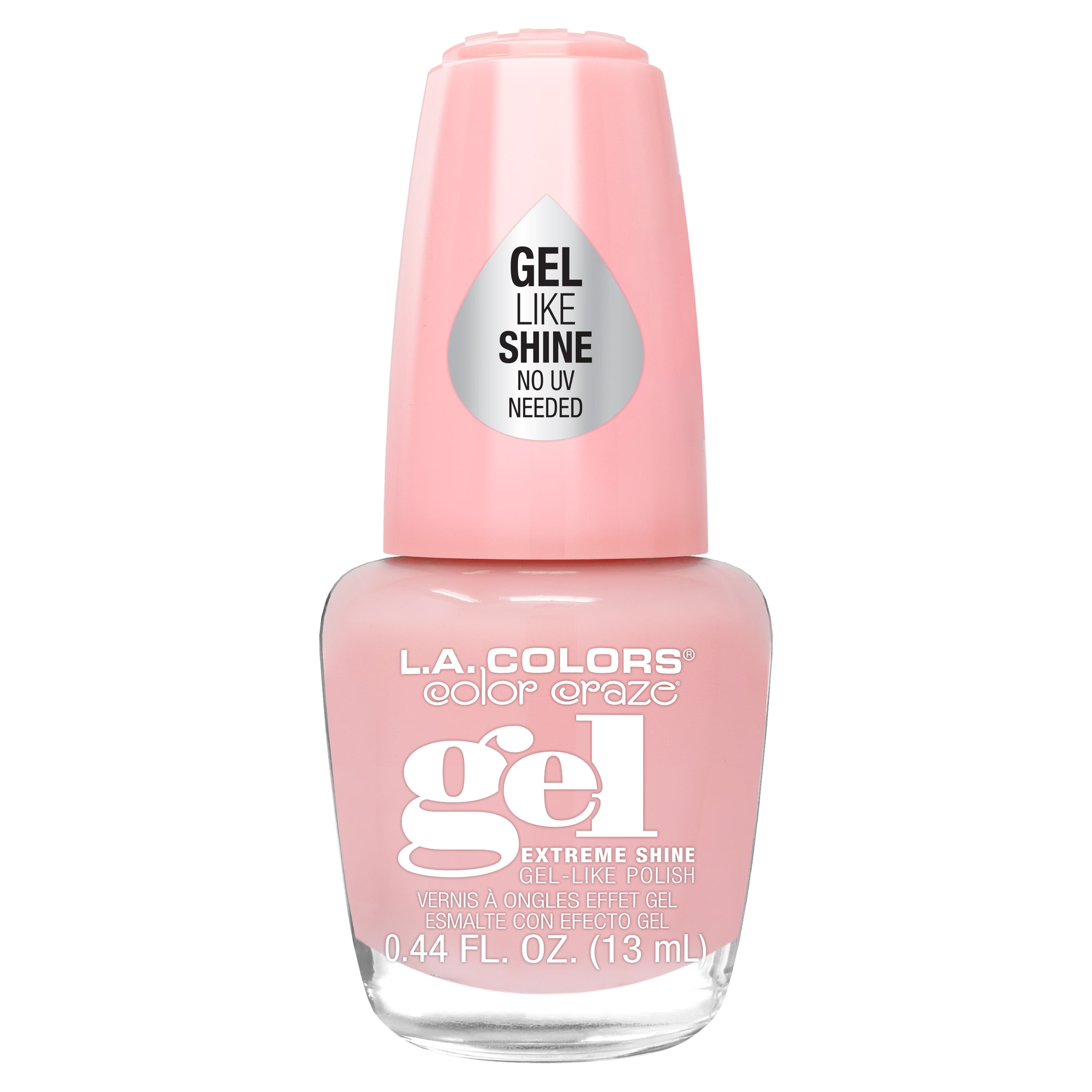 L.A. COLORS Gel-Like Shine Nail Polish, Sheer, Reflections, 0.44 fl oz - Walmart.com