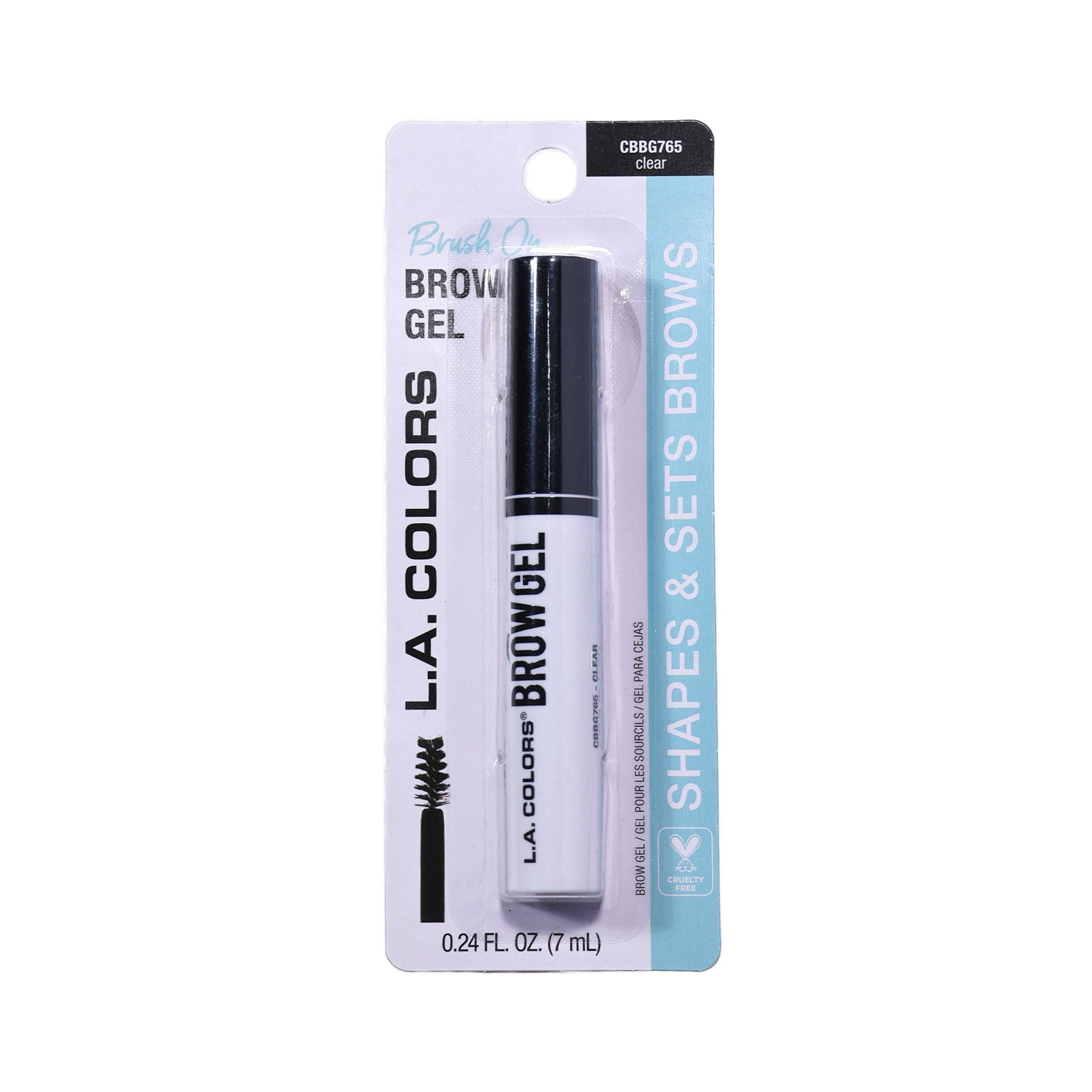L.A. COLORS Long-Lasting & Laminating Brow Gel, Clear, 0.24 fl oz ...