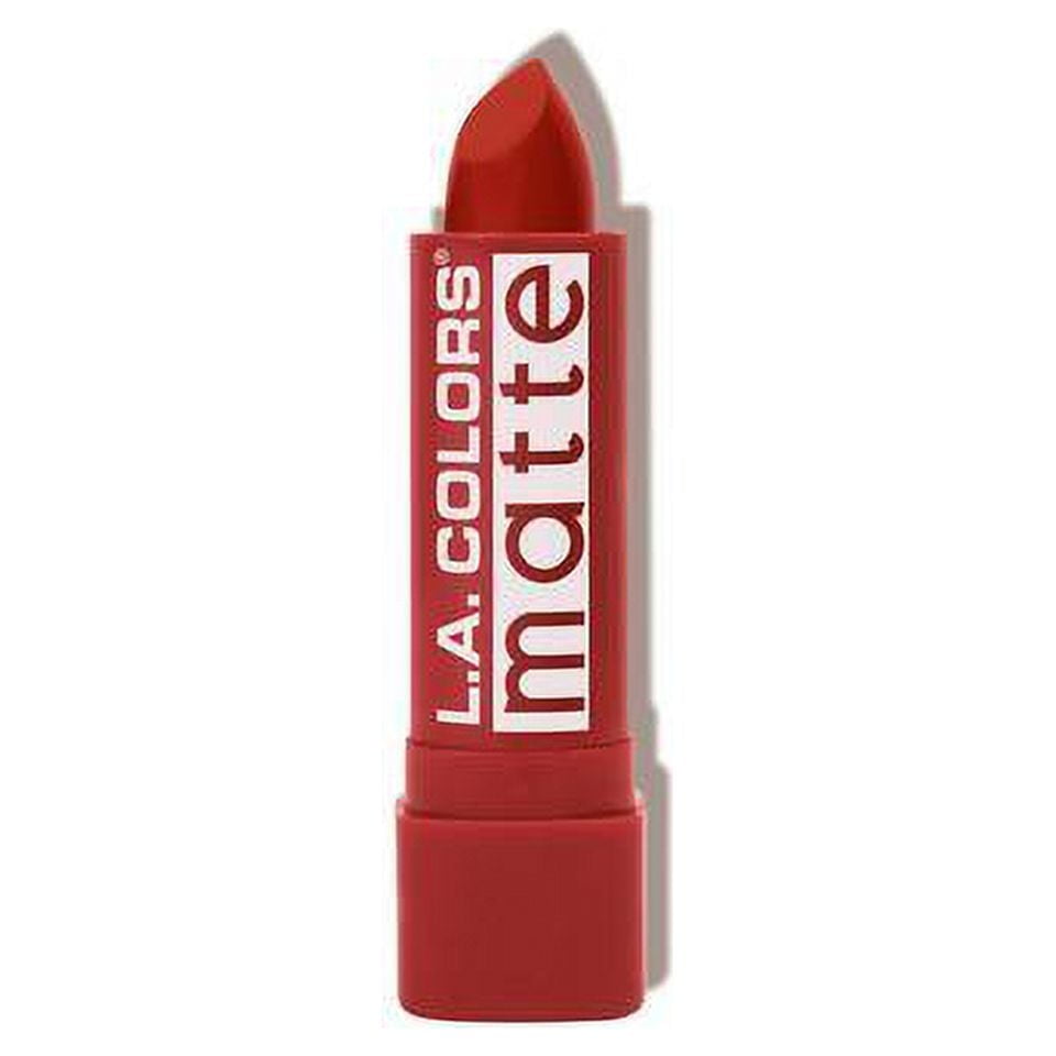 L.A. COLORS Matte Lip Color - Red Tango - Walmart.com