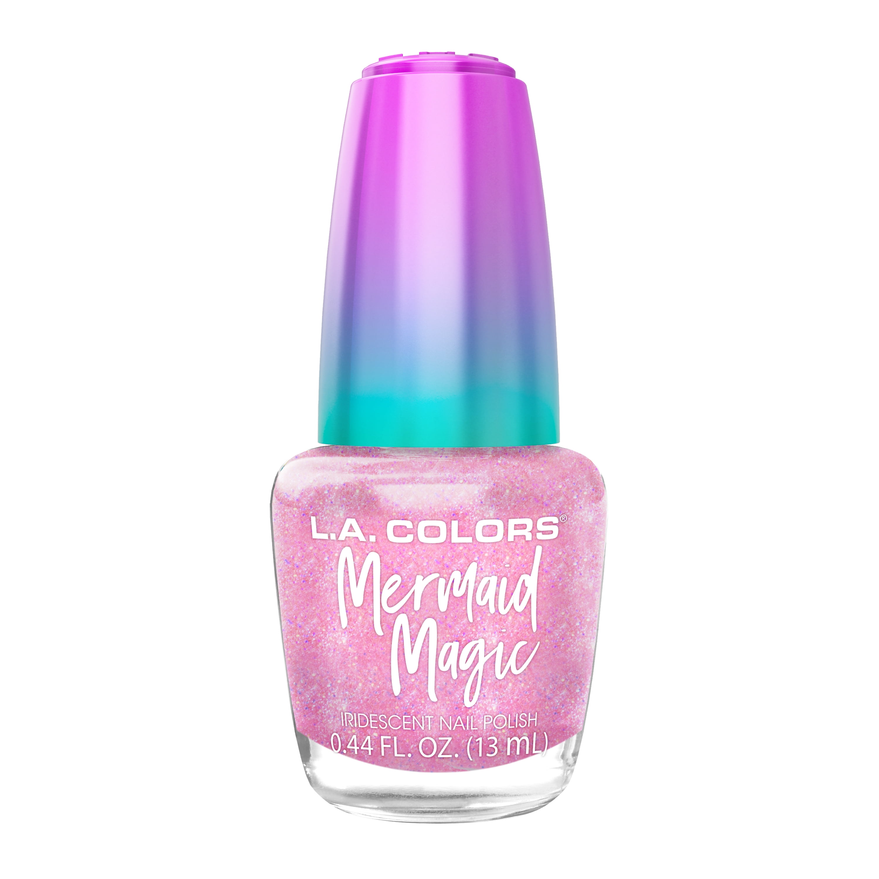 L.A. COLORS Mermaid Magic Nail Polish, Mermaid Kisses, 0.44 fl oz ...
