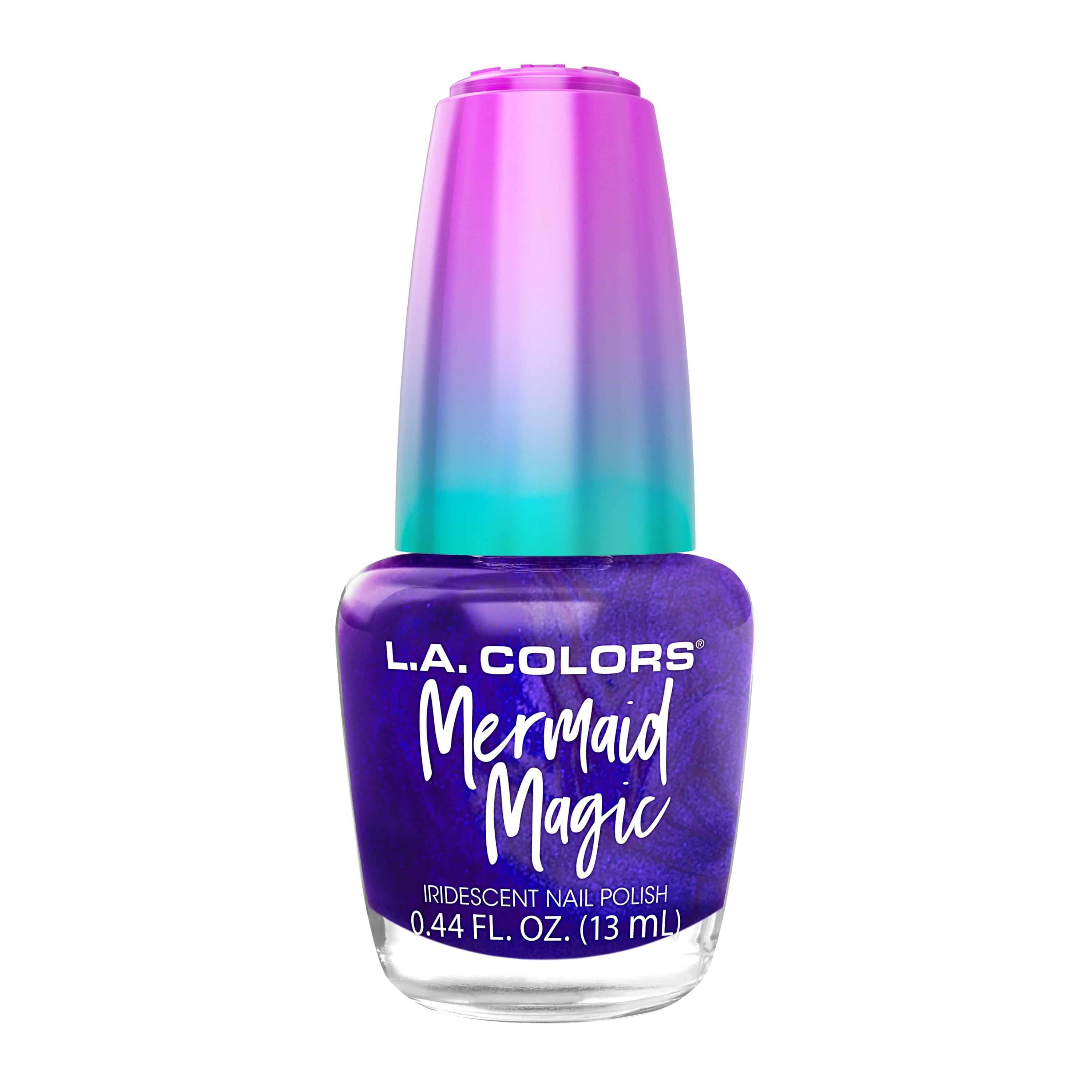 L.A. COLORS Cute Mermaid Magic Fingernail Polish, Poseidon, 0.44 fl oz ...