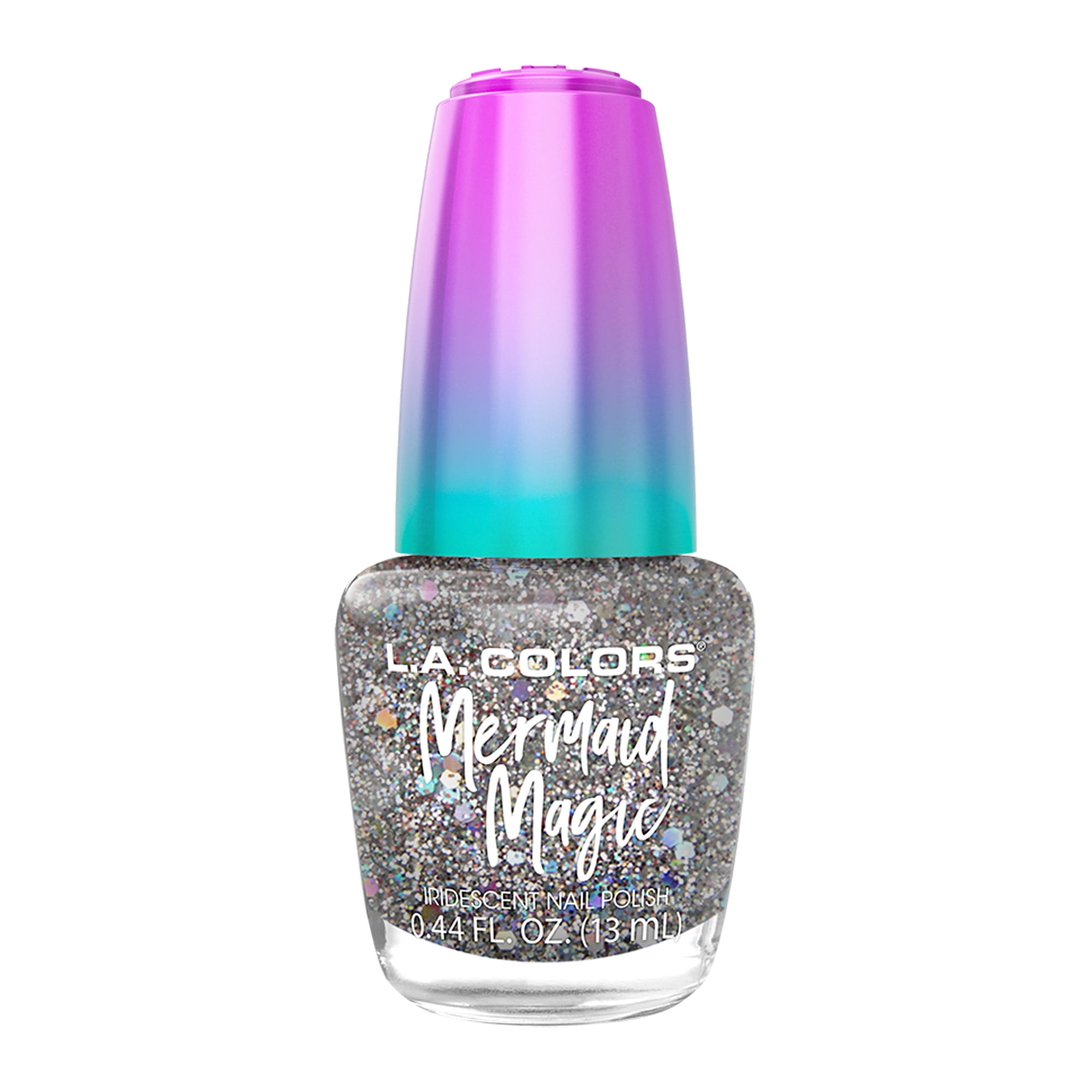 L.A. COLORS Mermaid Magic Nail Polish, Shimmer Mist, 0.44 fl oz ...
