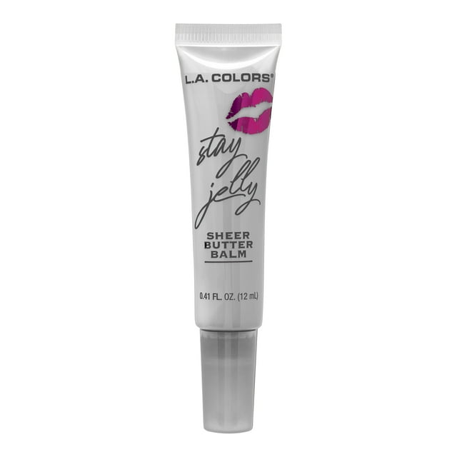 L.A. COLORS Stay Jelly Sheer Butter Balm, Are We Clear, 0.41 fl oz ...