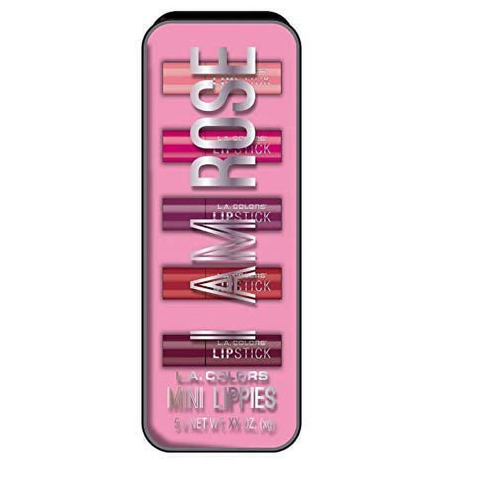 L.A.COLORS mini lippies 5 lipsticks x net wt. 0.05 oz. - Walmart.com