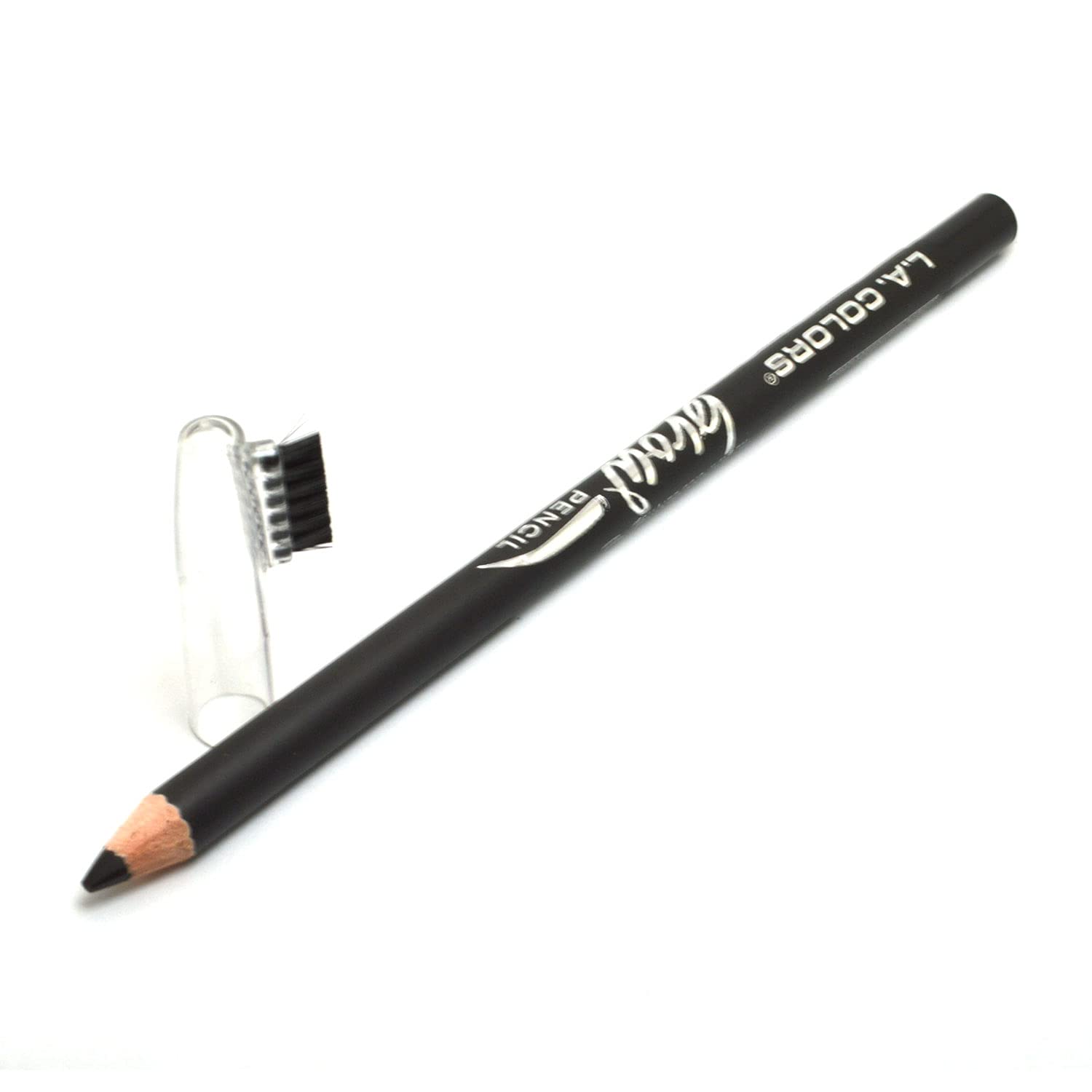 L.A. Colors 1 On Point Brow Pencil [ CBP398 Soft Black ] Matte Finish ...