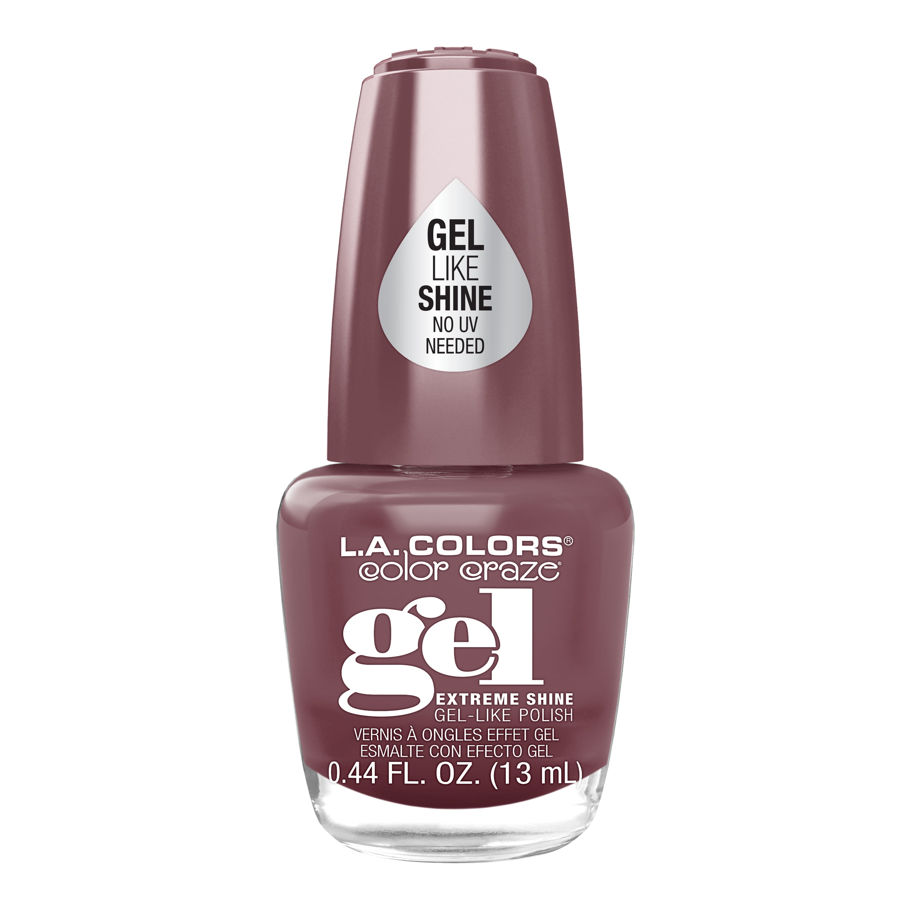 L.A. COLORS Gel-like Nail Polish Darling 0.44 fl oz Long-Lasting High ...