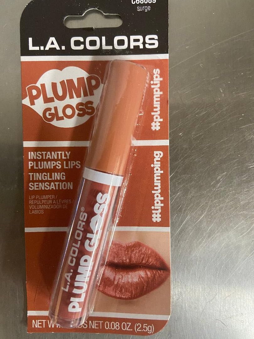 L.A.Colors Plump Gloss C68089 Surge .08 Oz, Beige - Walmart.com