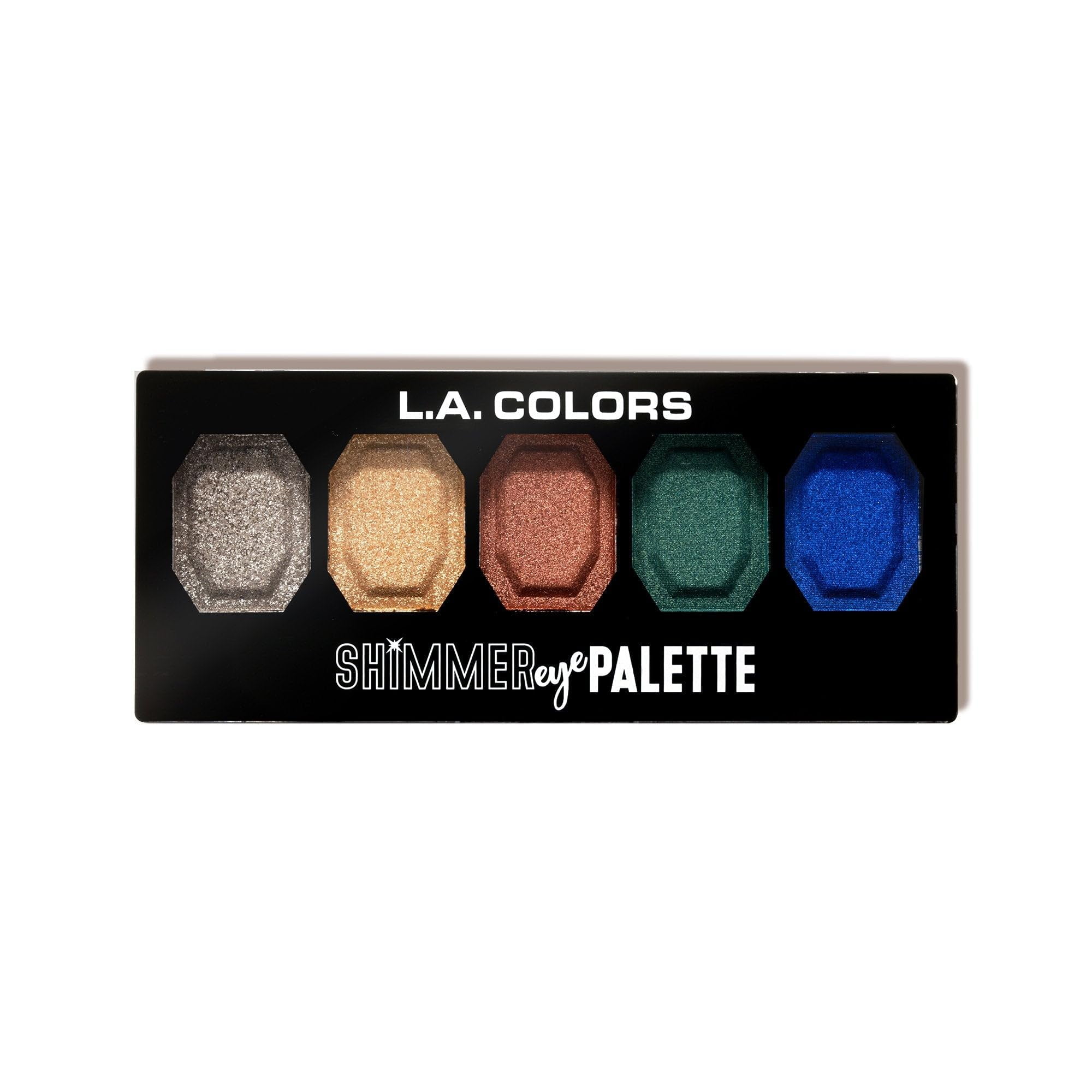 L.A. Colors Shimmer Eye Palette, Be Bright Ces698 - Pack Of 1 - Walmart.com