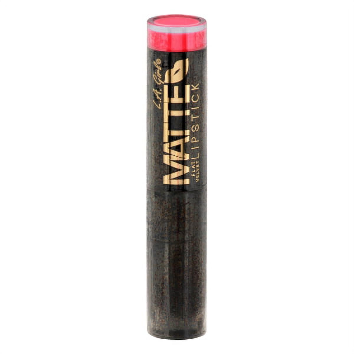 L.A. Girl Matte Flat Velvet Lipstick Stick, Blessed - Walmart.com